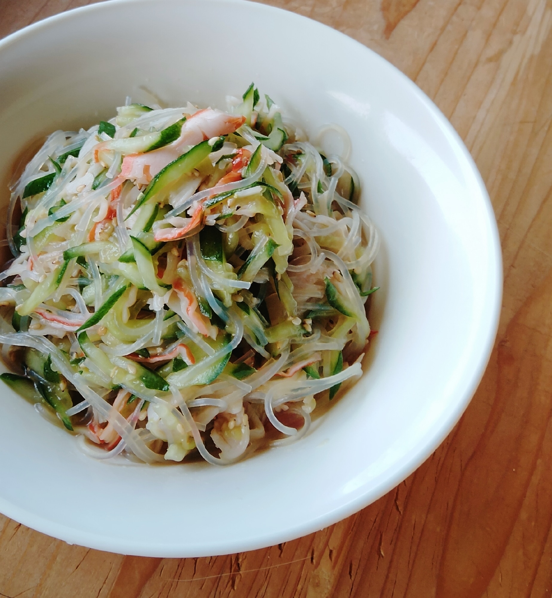 きゅうりとカニカマの春雨サラダ レシピ・作り方 by カンノーロ - 楽天レシピ