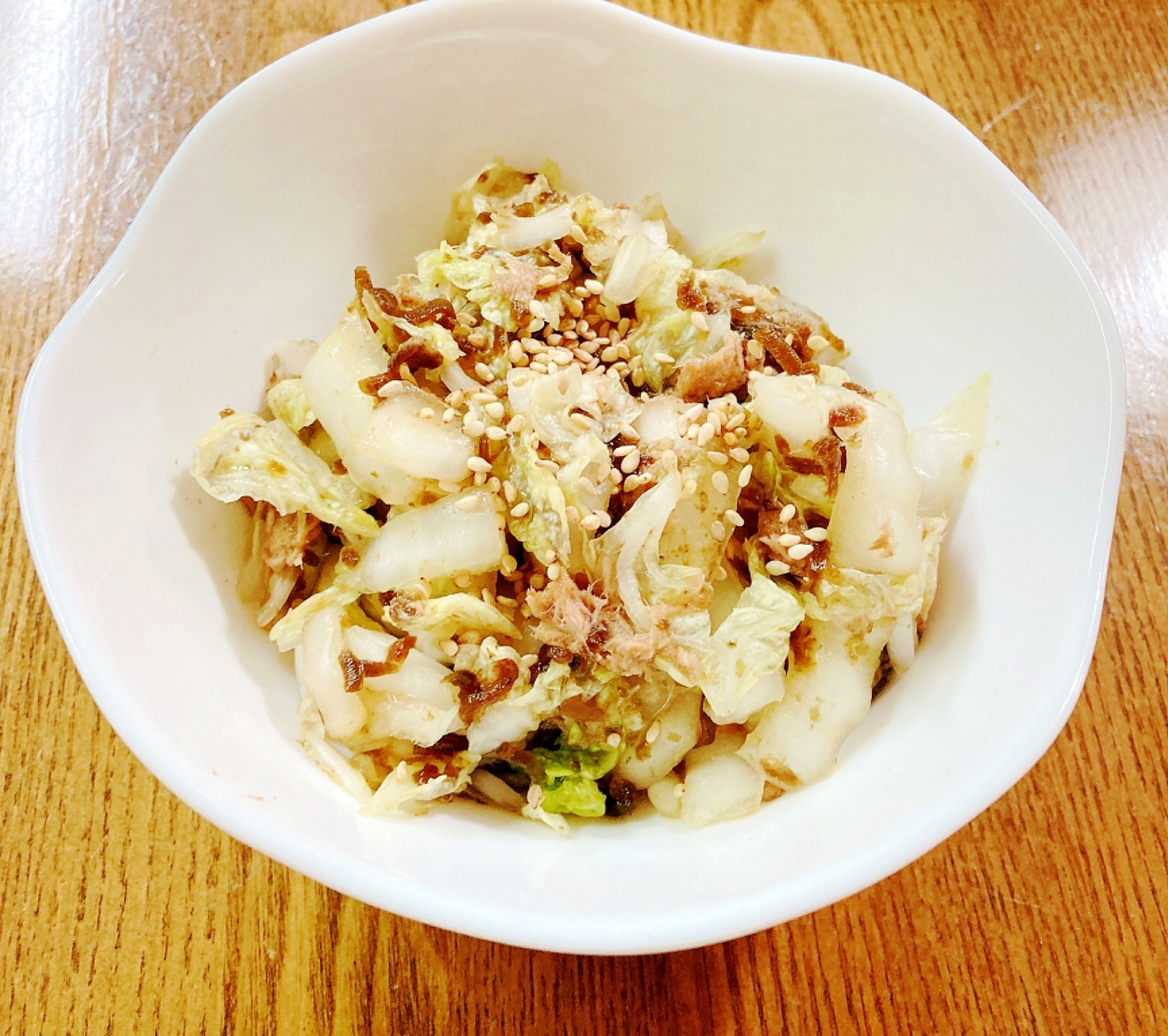 白菜ツナ塩昆布和え レシピ・作り方 by のん786 - 楽天レシピ