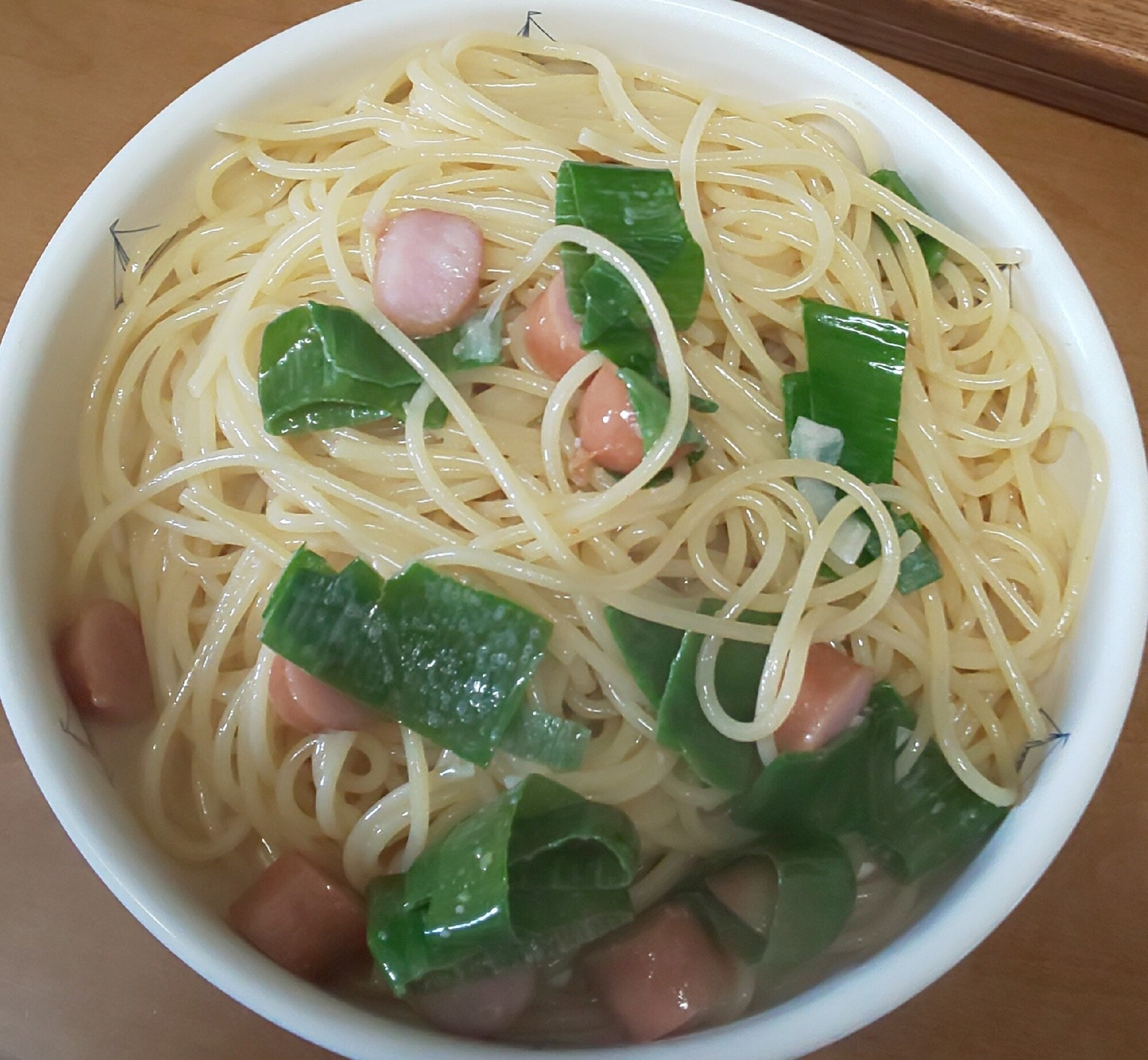 ねぎとウインナーのパスタ レシピ・作り方 by Attra - 楽天レシピ