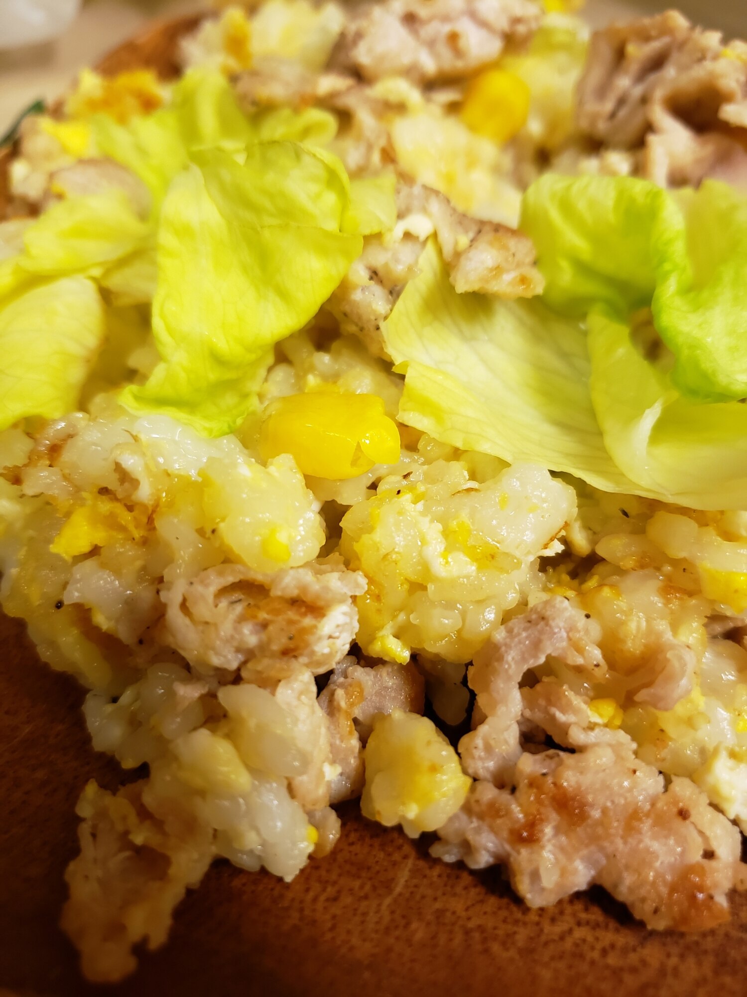 豚肉のレタスチャーハン レシピ・作り方 by azp - 楽天レシピ