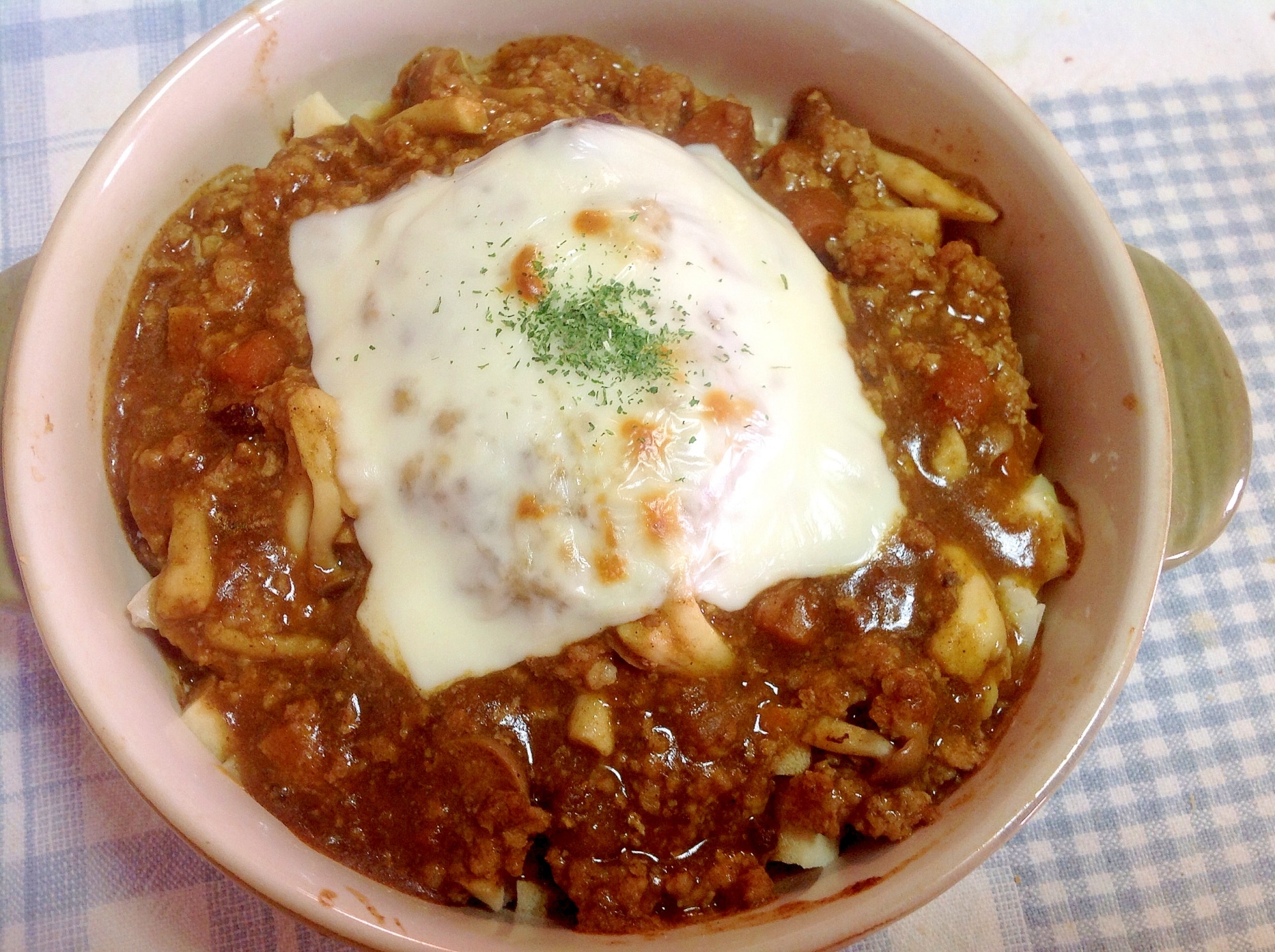 ちょっと豪華に☆ハンバーグカレードリア(^ ^) レシピ・作り方 by simakis - 楽天レシピ