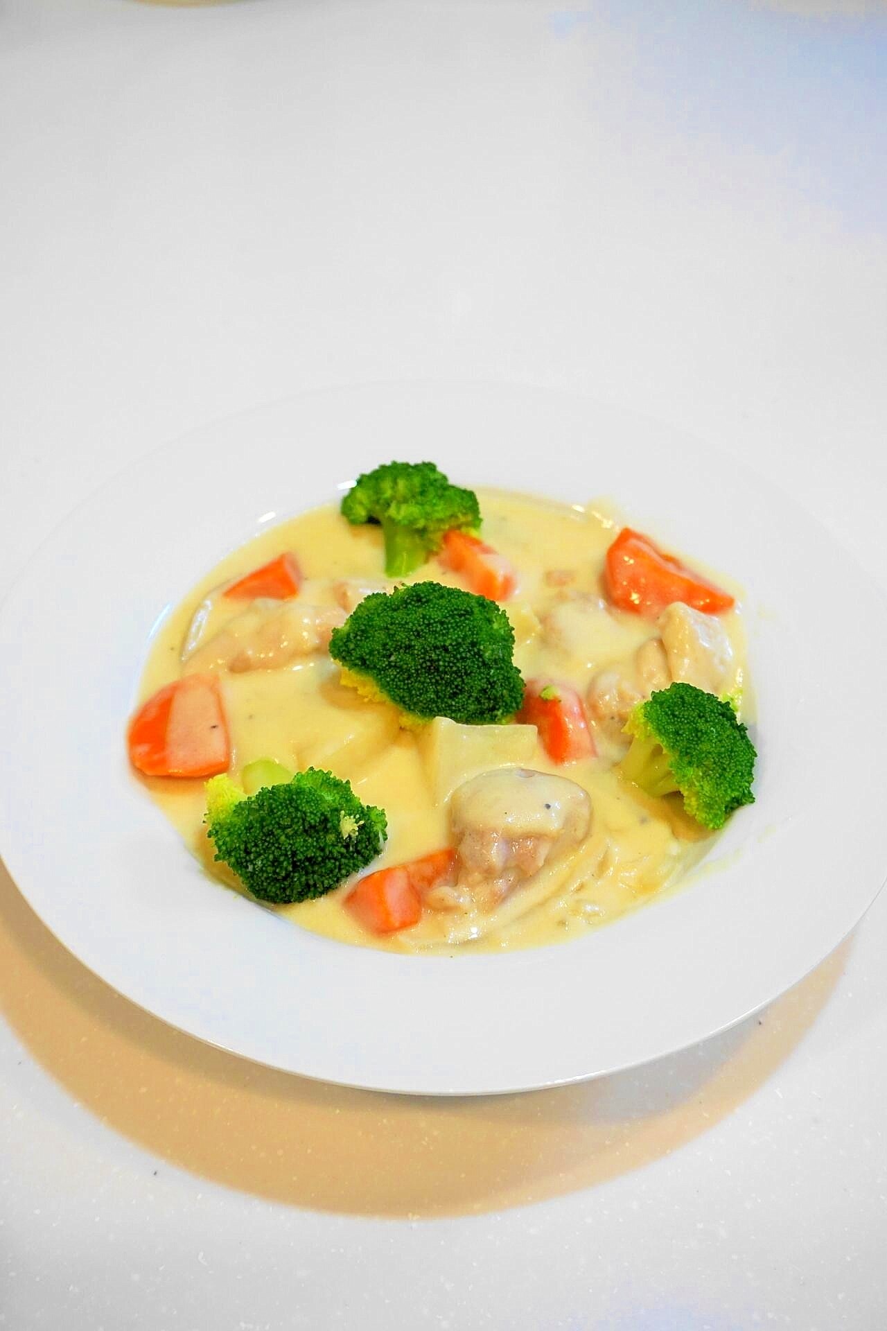 ルー・生クリーム無しで作る！チキンクリームシチュー レシピ・作り方 by oppeke22 - 楽天レシピ