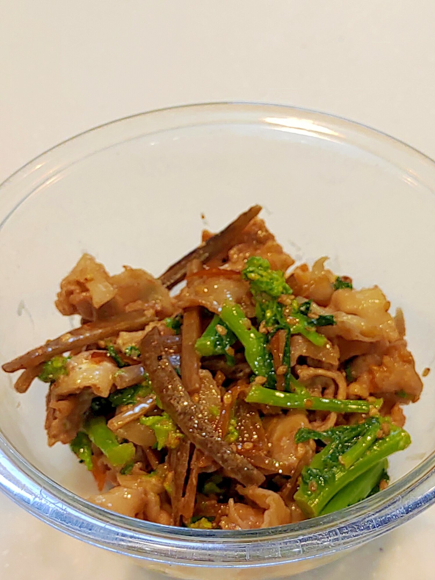 菜の花入りのきんぴら レシピ・作り方 by hana 41 - 楽天レシピ