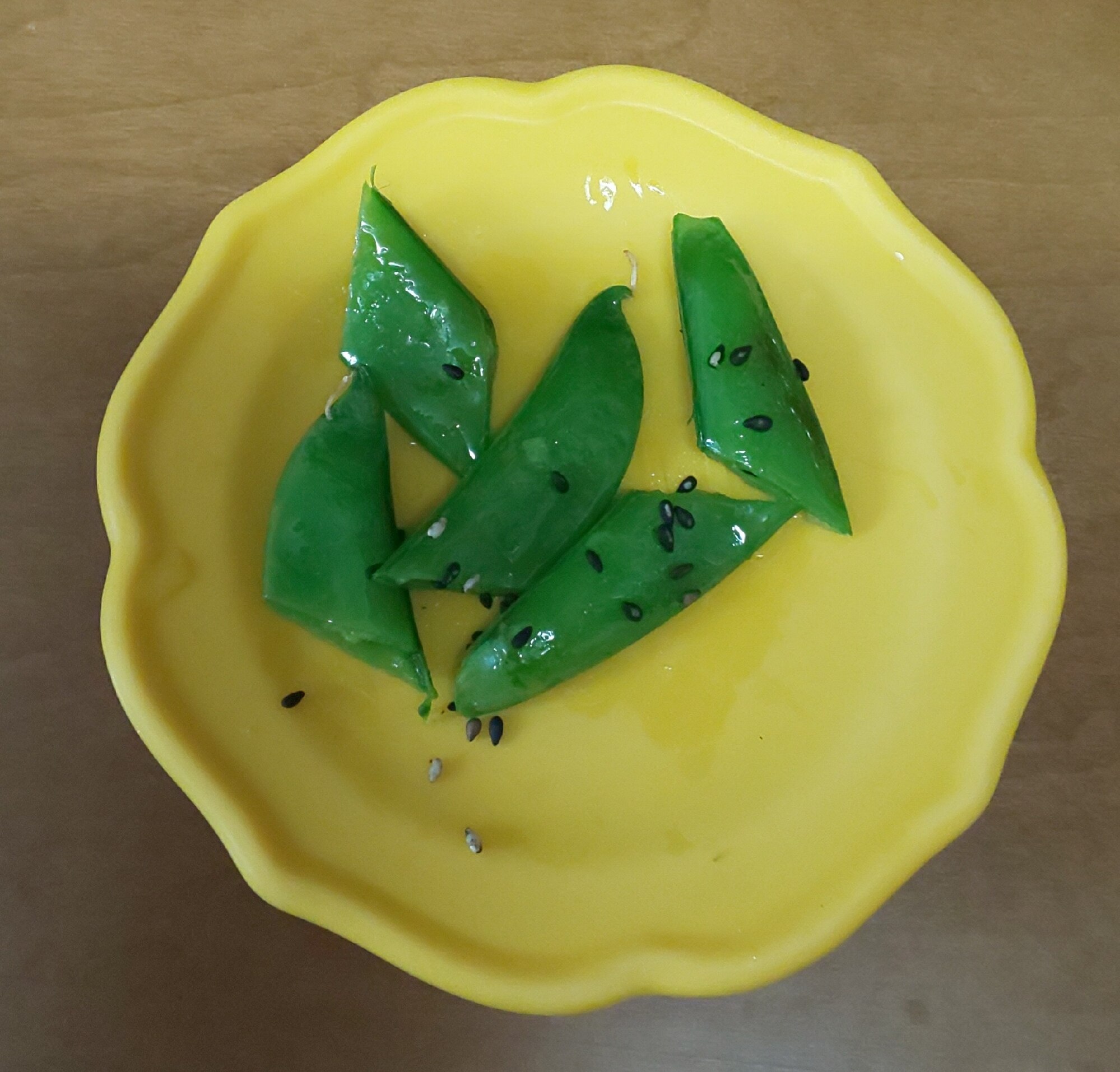 スナップえんどうの炒め物 レシピ・作り方 by Attra - 楽天レシピ