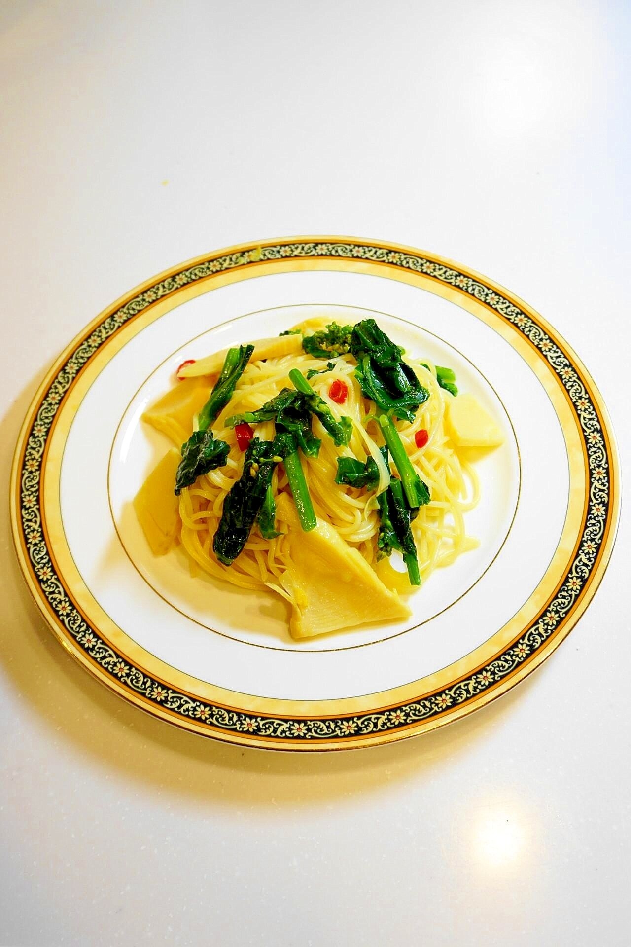 春を感じる～旬のほろ苦さ！タケノコと菜の花のパスタ レシピ・作り方 by oppeke22 - 楽天レシピ