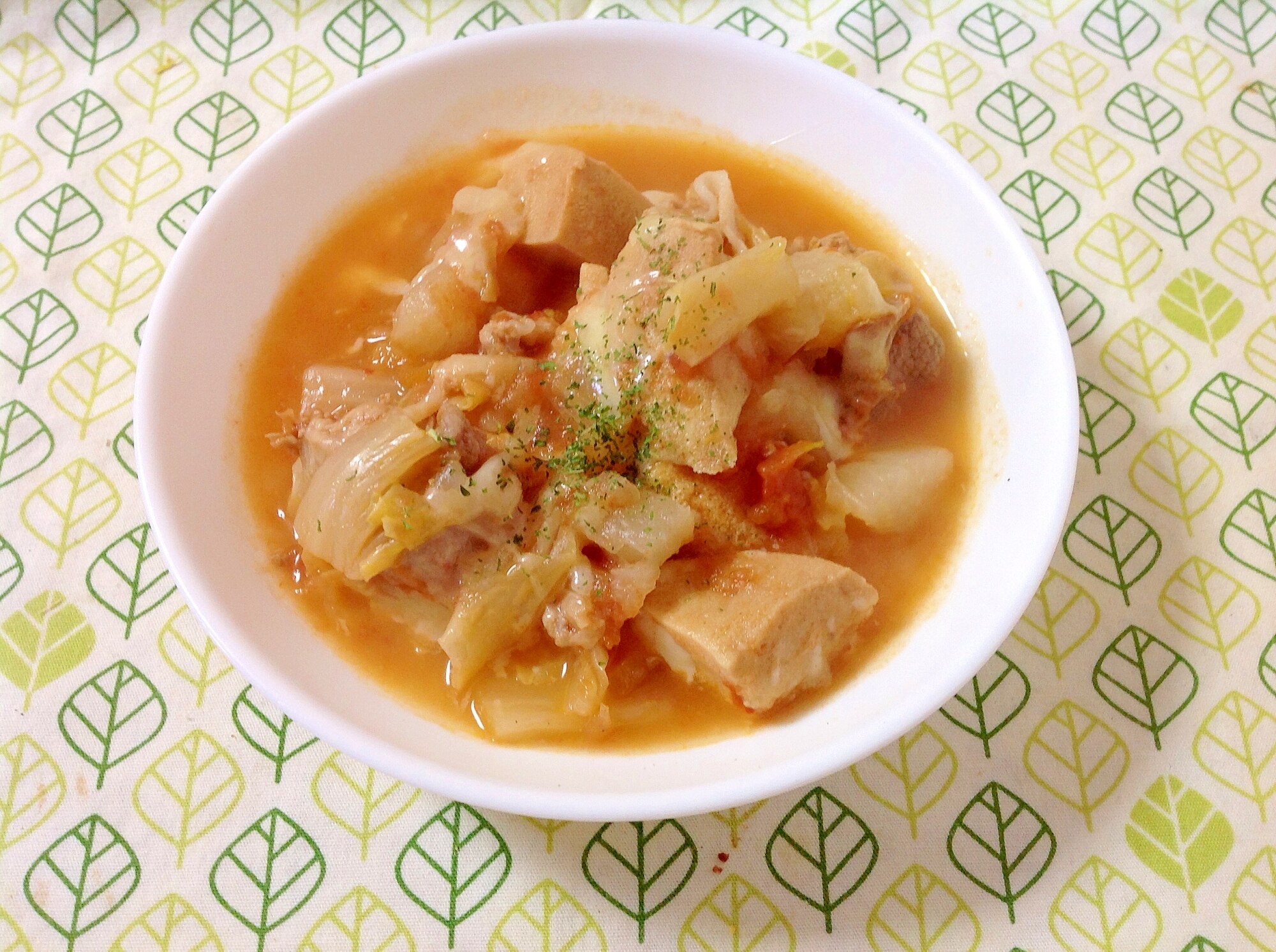 白菜と大根・高野豆腐のトマトチーズ煮♪(o^^o) レシピ・作り方 by simakis - 楽天レシピ