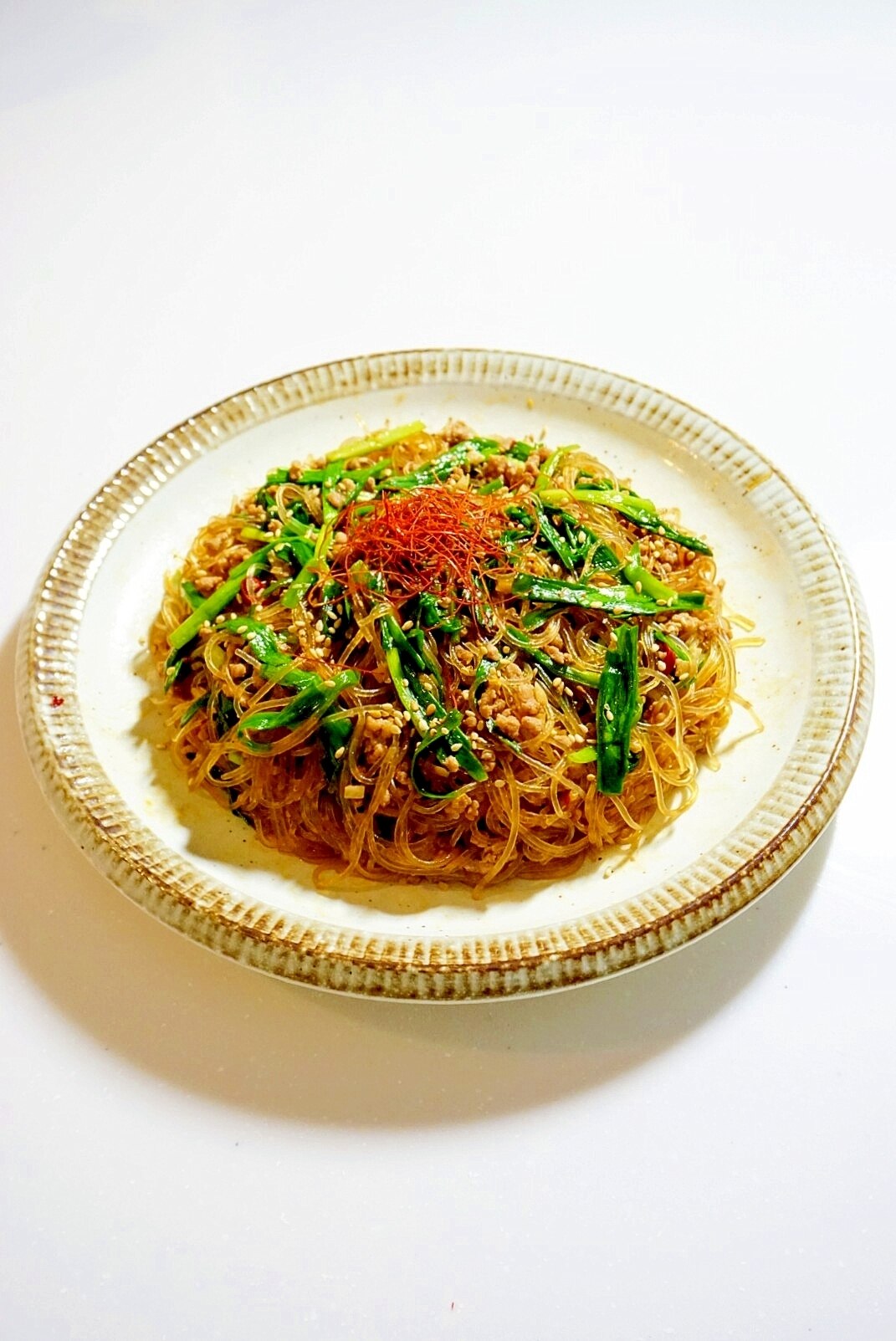 人泣かせ！春雨と豚肉とニラのピリ辛煮（麻婆春雨） レシピ・作り方 by oppeke22 - 楽天レシピ