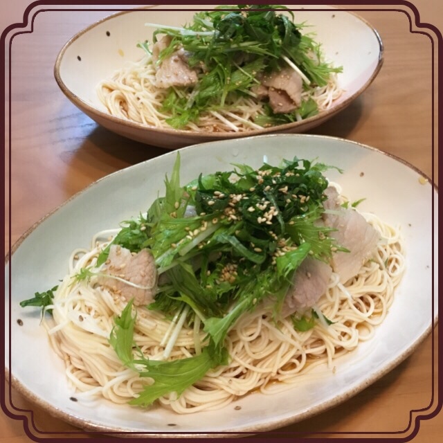 豚しゃぶそーめん レシピ・作り方 by おしゃれりんご - 楽天レシピ