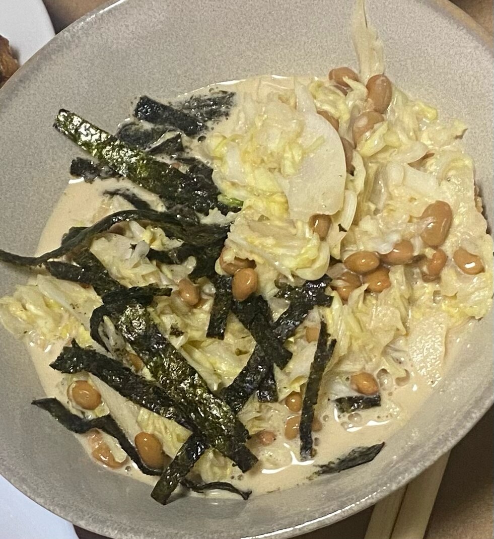 キャベツの納豆サラダ レシピ・作り方 by beeeeeeeeeeeeeeeee - 楽天レシピ