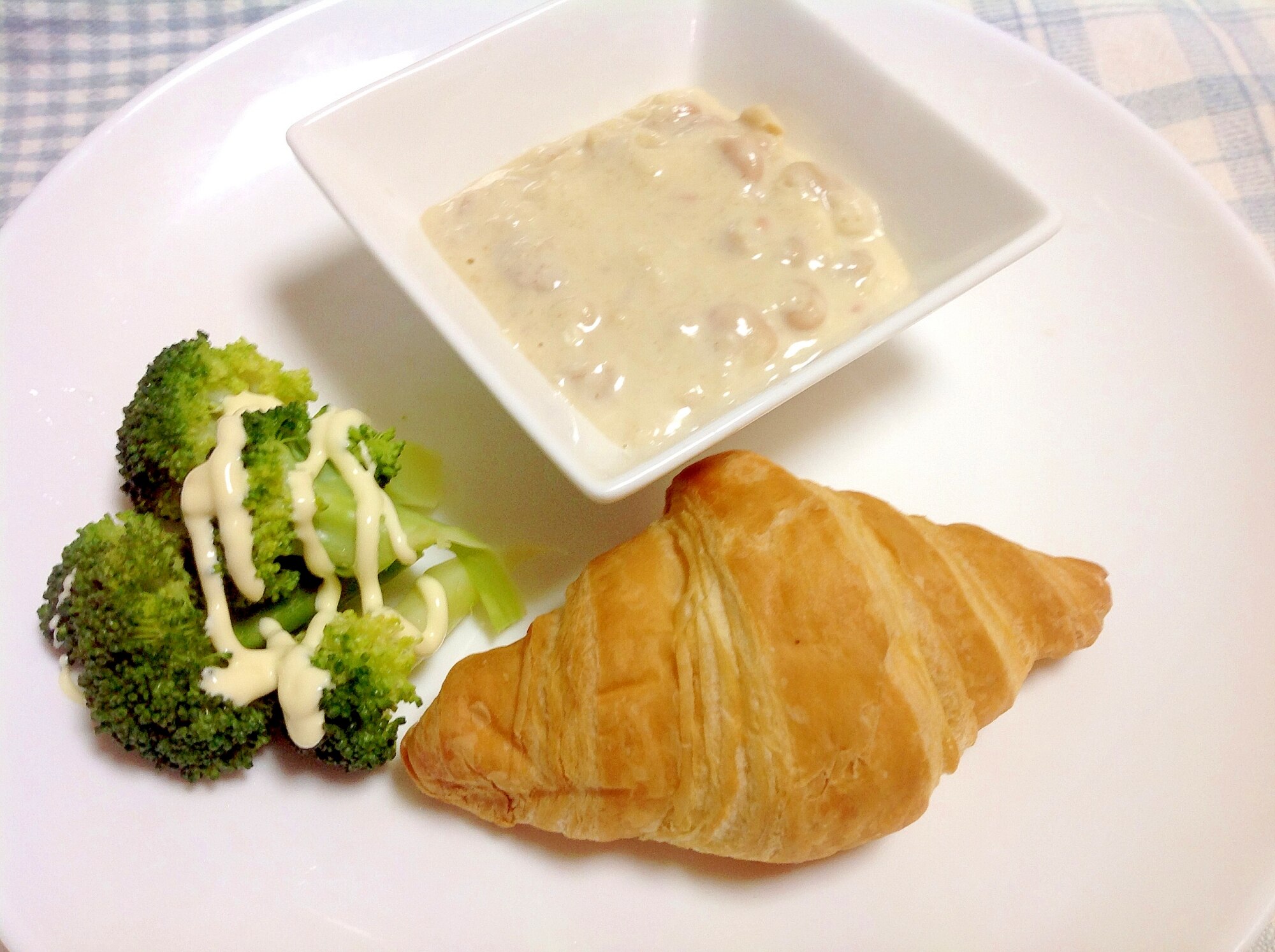 白いんげん豆のクリチをつけて♡ワンプレート♡ レシピ・作り方 by simakis - 楽天レシピ