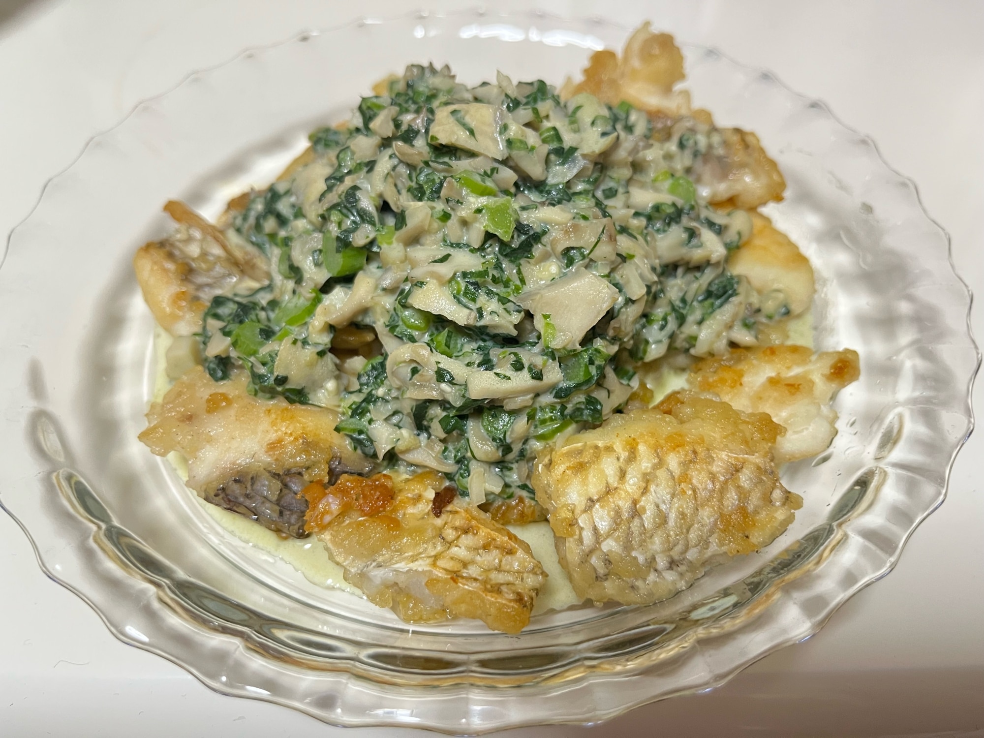 鯛のポワレ クリームソース レシピ・作り方 by 67saya - 楽天レシピ