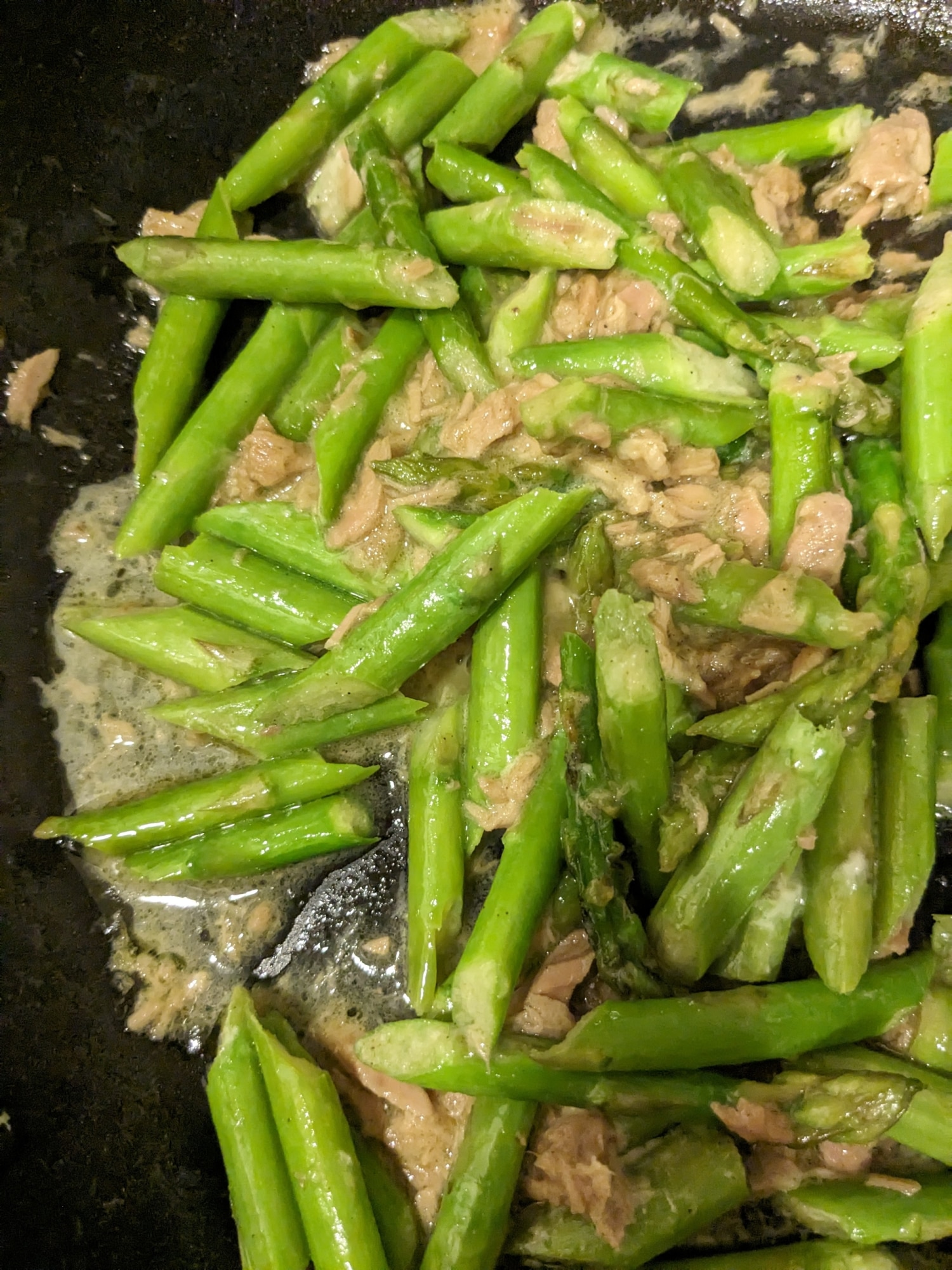 アスパラツナ炒め レシピ・作り方 by kkikk - 楽天レシピ