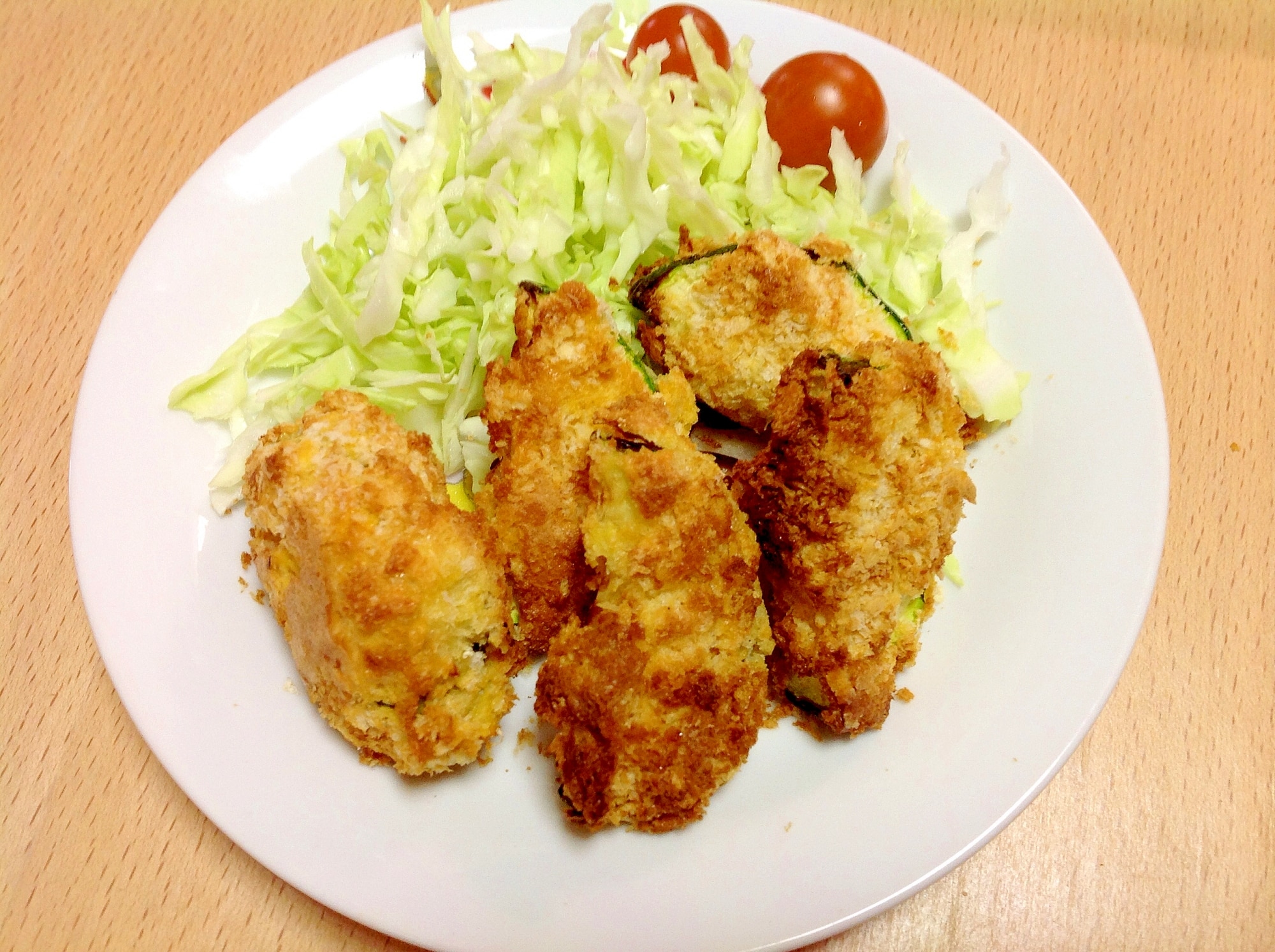 ズッキーニのフライ♪ノンフライヤー活用☆ レシピ・作り方 by simakis - 楽天レシピ
