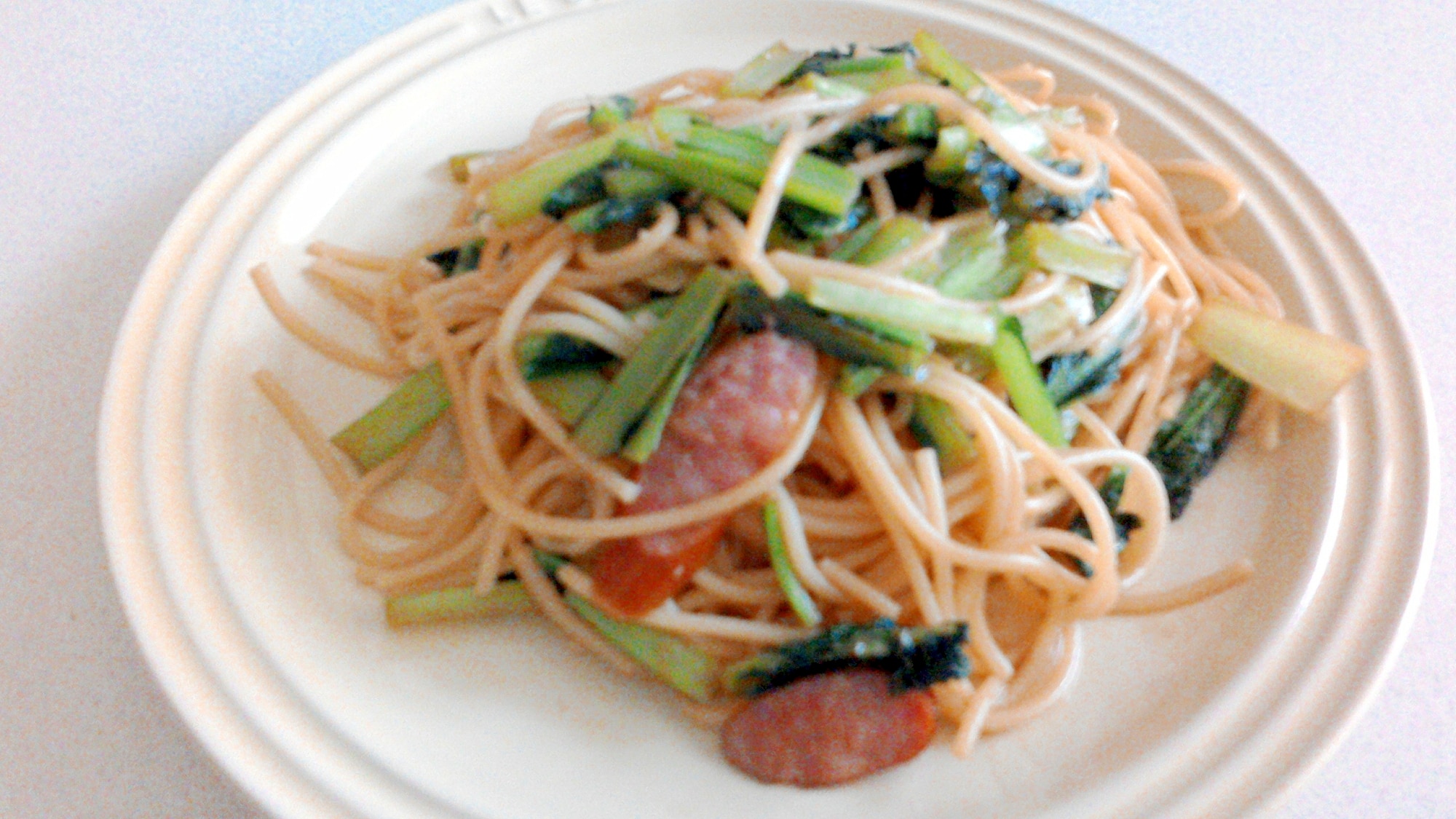 小松菜パスタ レシピ・作り方 by ぴろち♪ - 楽天レシピ