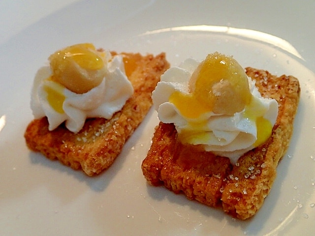 ホイップとマカダミアとマンゴーソースのホームパイ♬ レシピ・作り方 by ぷ〜みぃまま♪ - 楽天レシピ