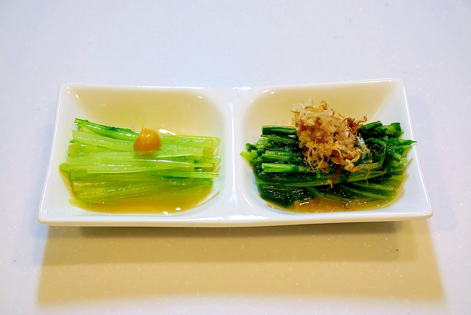 辛子出汁が染込み～シャキシャキ食感！水菜のおひたし レシピ・作り方 by oppeke22 - 楽天レシピ