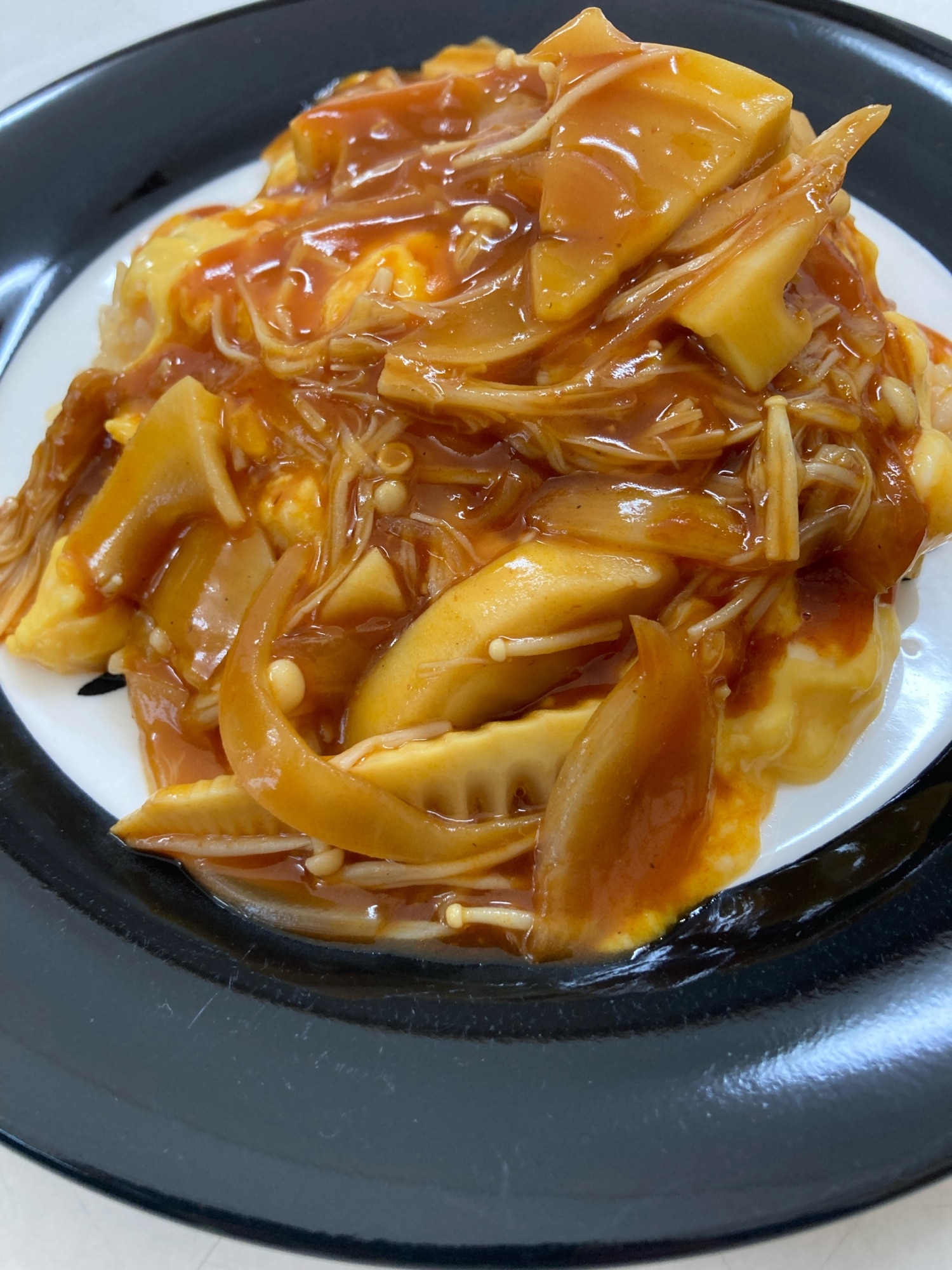 とろ〜りあんかけオムライス レシピ・作り方 by RIKUGON - 楽天レシピ