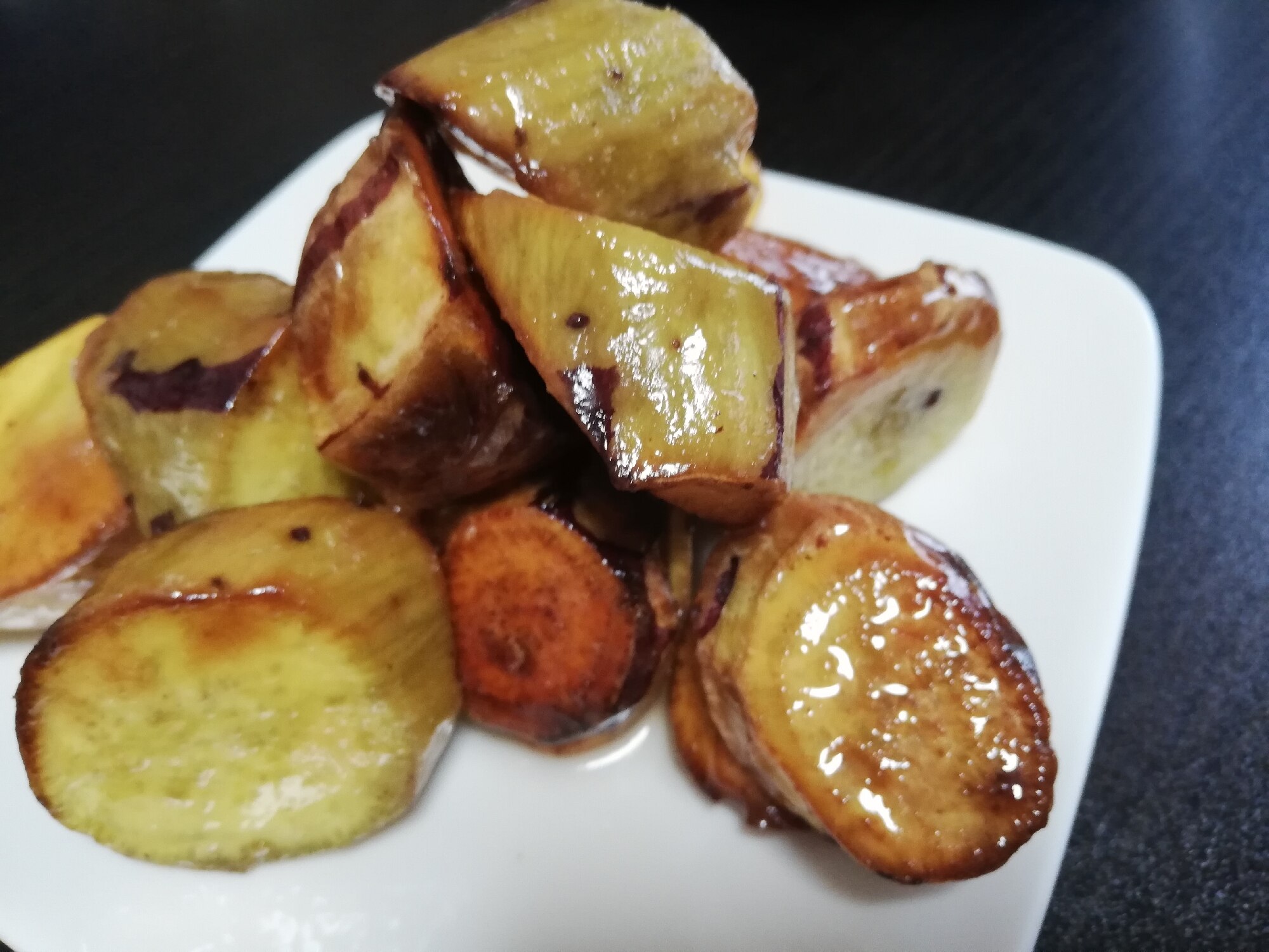 簡単おやつ！ゴマがなくても大丈夫！カリカリ大学芋 レシピ・作り方 by yui cook - 楽天レシピ