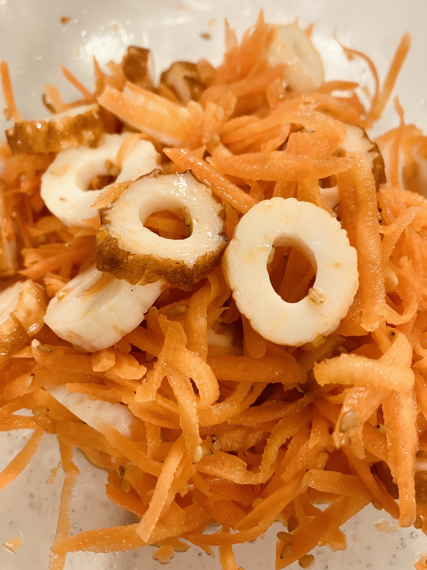 ちくわと人参の輪切りナムル レシピ・作り方 by すももさん。 - 楽天レシピ