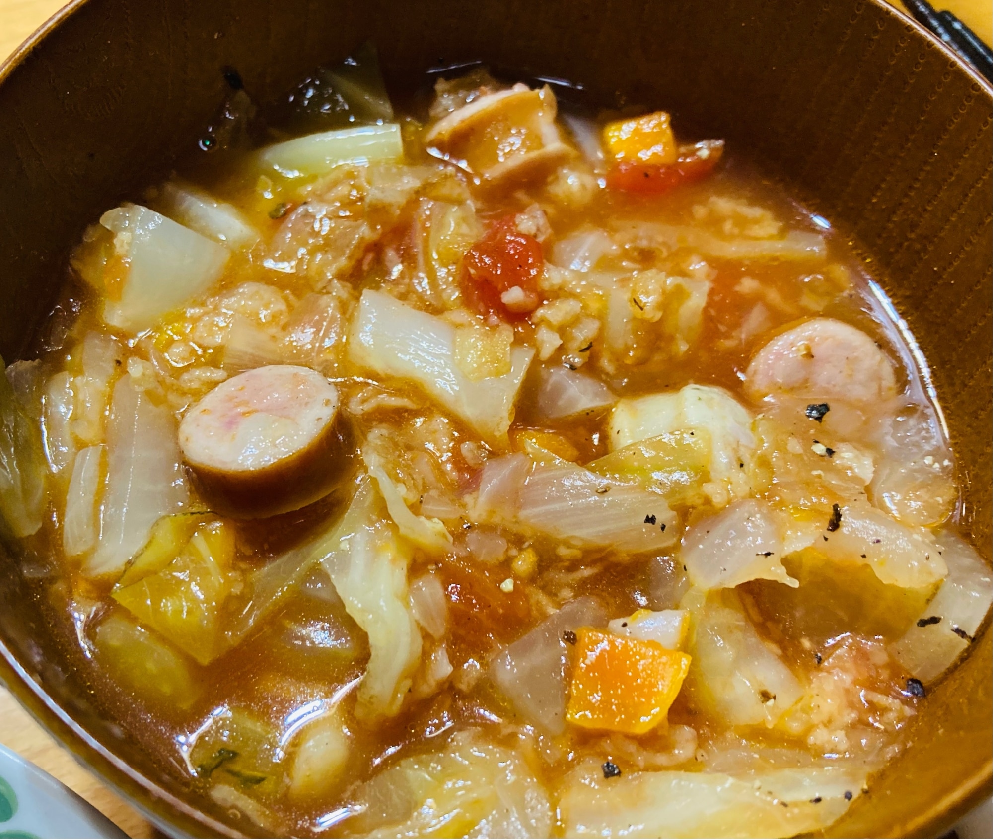 野菜たっぷり☆トマト缶詰で作るミネストローネ レシピ・作り方 by HAPPY☆Haruru - 楽天レシピ