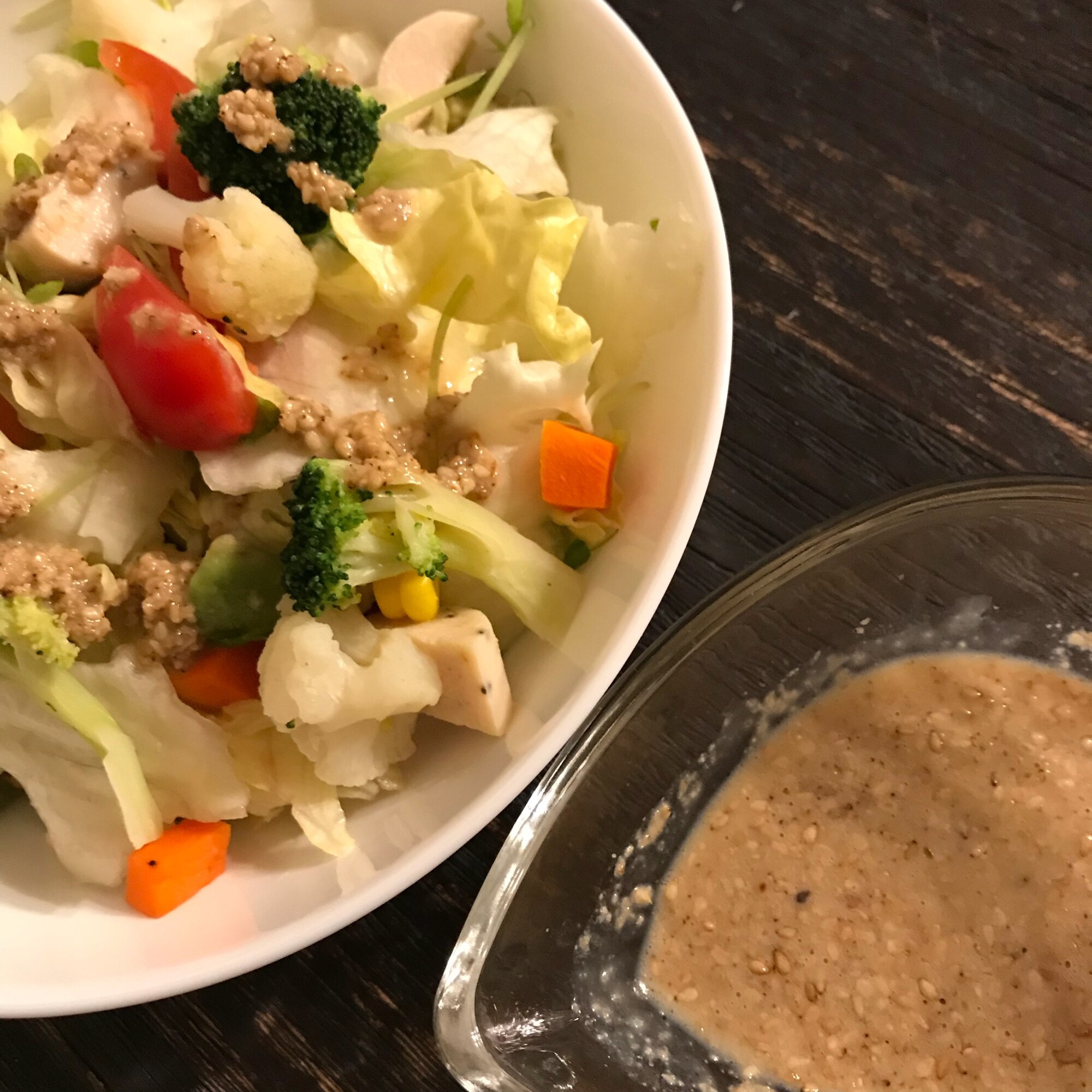 ごまドレ sesame seed dressing レシピ・作り方 by Vell - 楽天レシピ