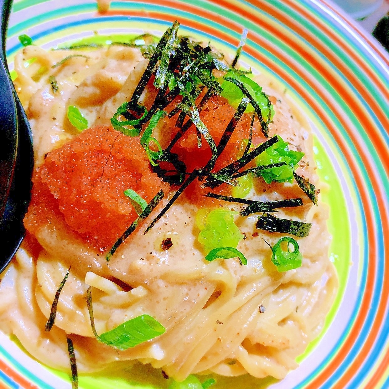 絶妙とろみと風味の明太子蕎麦粉豆乳パスタ レシピ・作り方 by 嵯峨 恭也 - 楽天レシピ