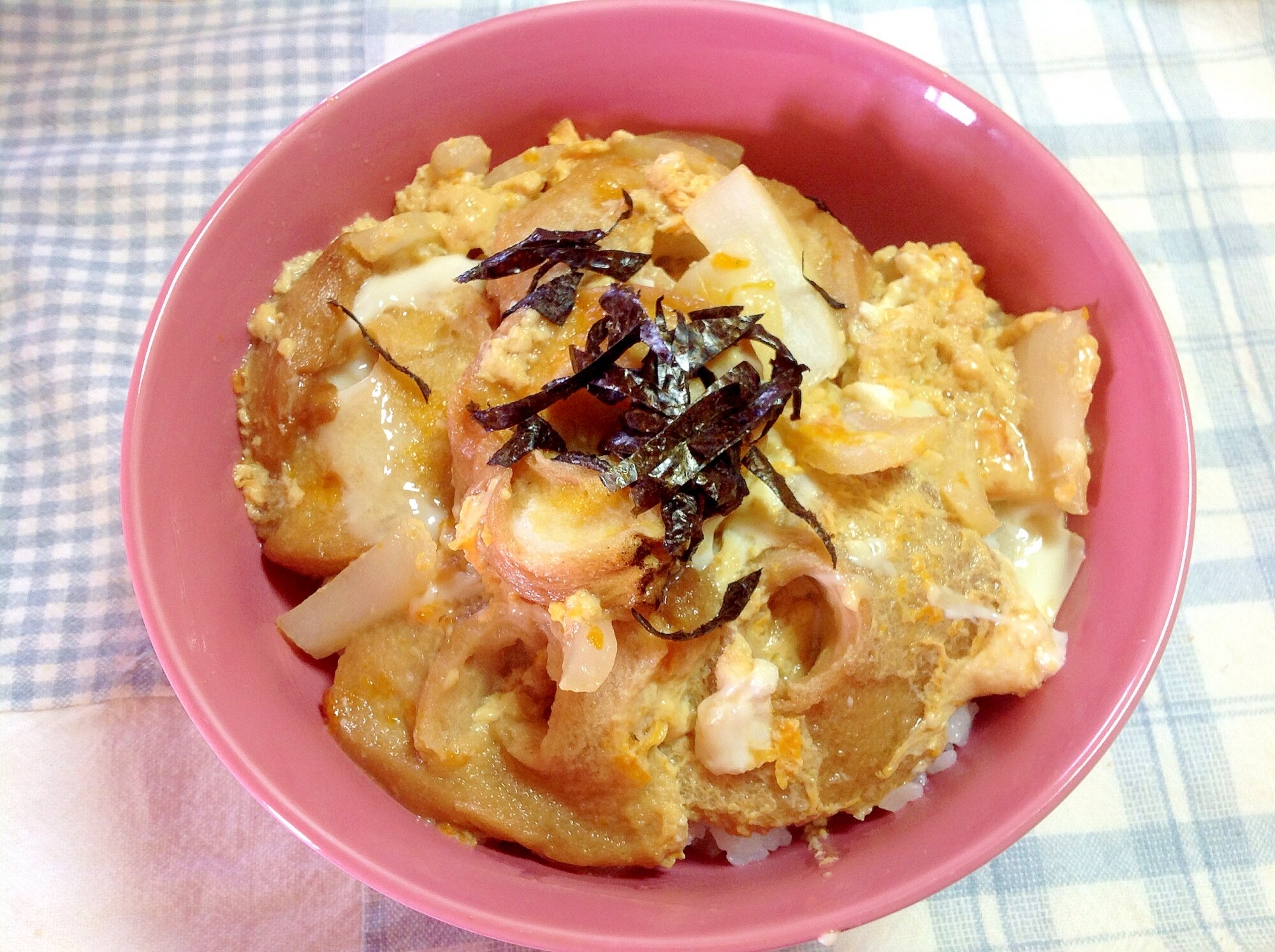 お麩の卵とじ丼♪ レシピ・作り方 by simakis - 楽天レシピ