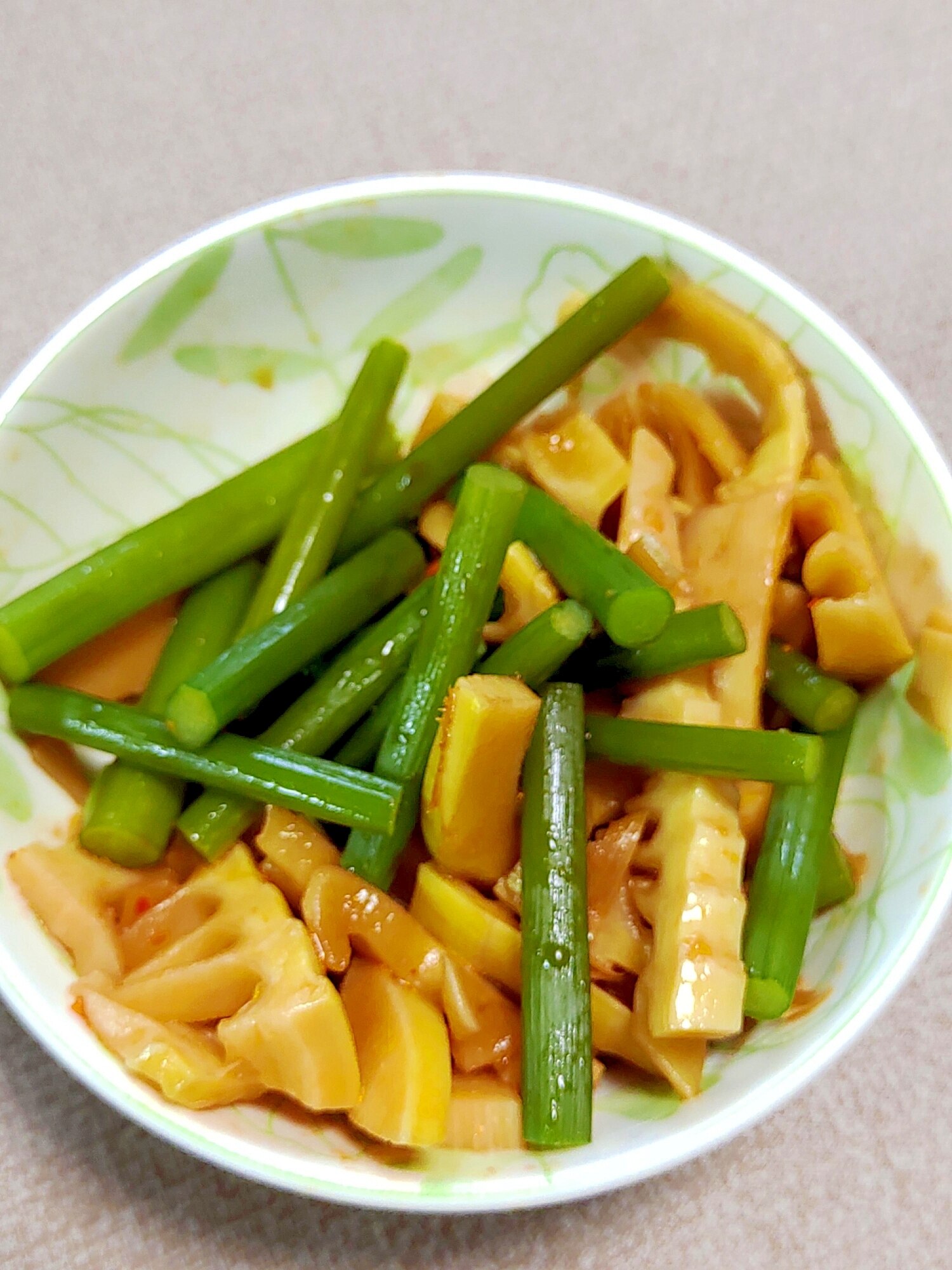 にんにくの芽とたけのこのオイスター炒め レシピ・作り方 by hana 41 - 楽天レシピ