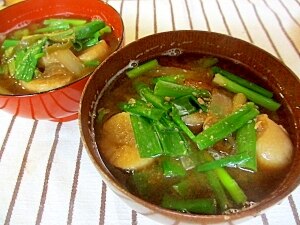 わけぎとお麩のお味噌汁 レシピ・作り方 by mococo05 - 楽天レシピ