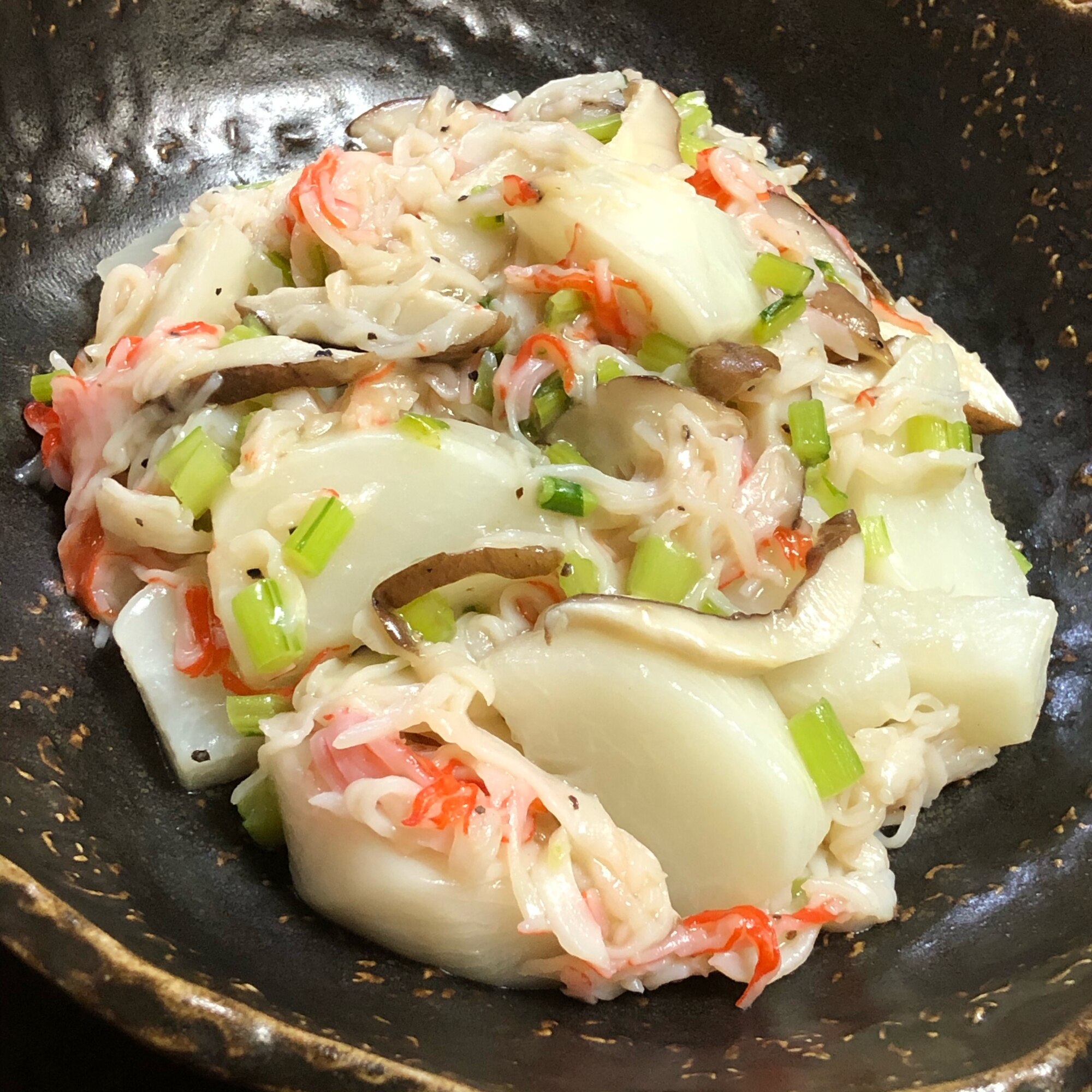 かぶのカニカマと椎茸のあんかけ レシピ・作り方 by 西野シオン - 楽天レシピ