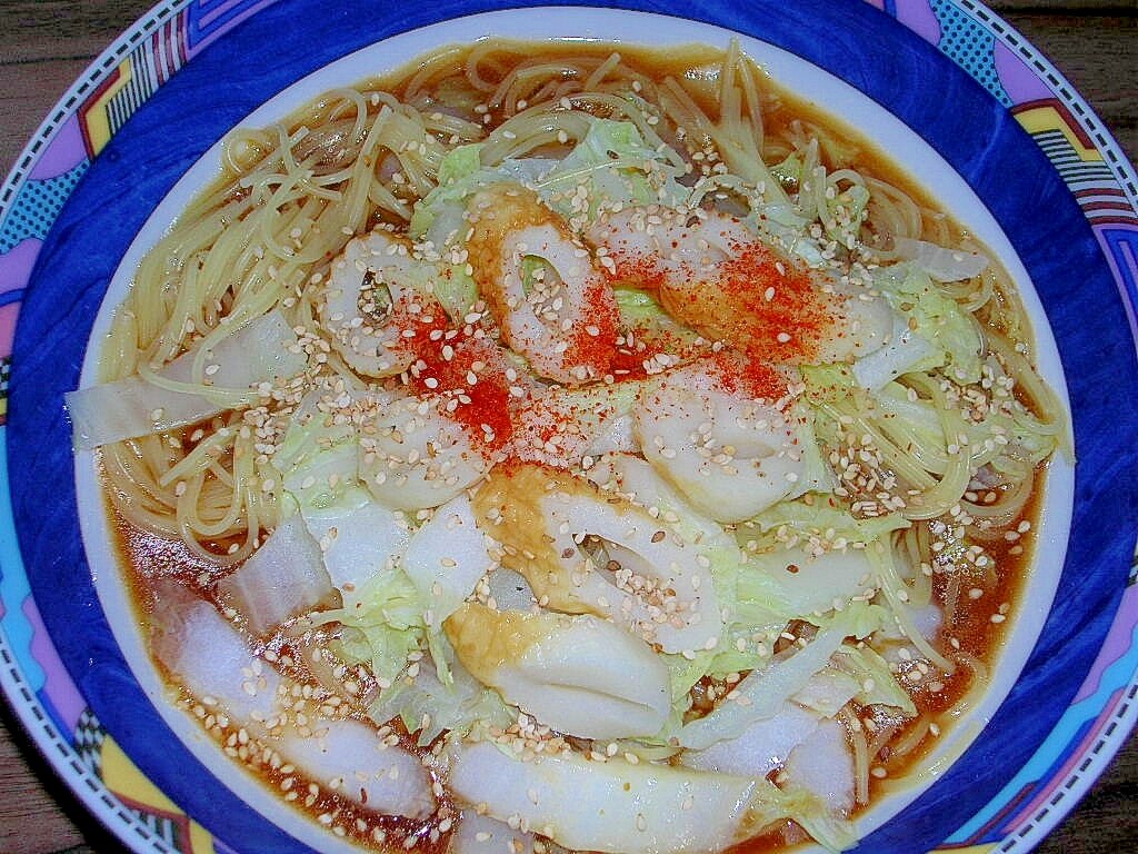 白菜たっぷり♪ラーメン風パスタ レシピ・作り方 by はなはな桜 - 楽天レシピ