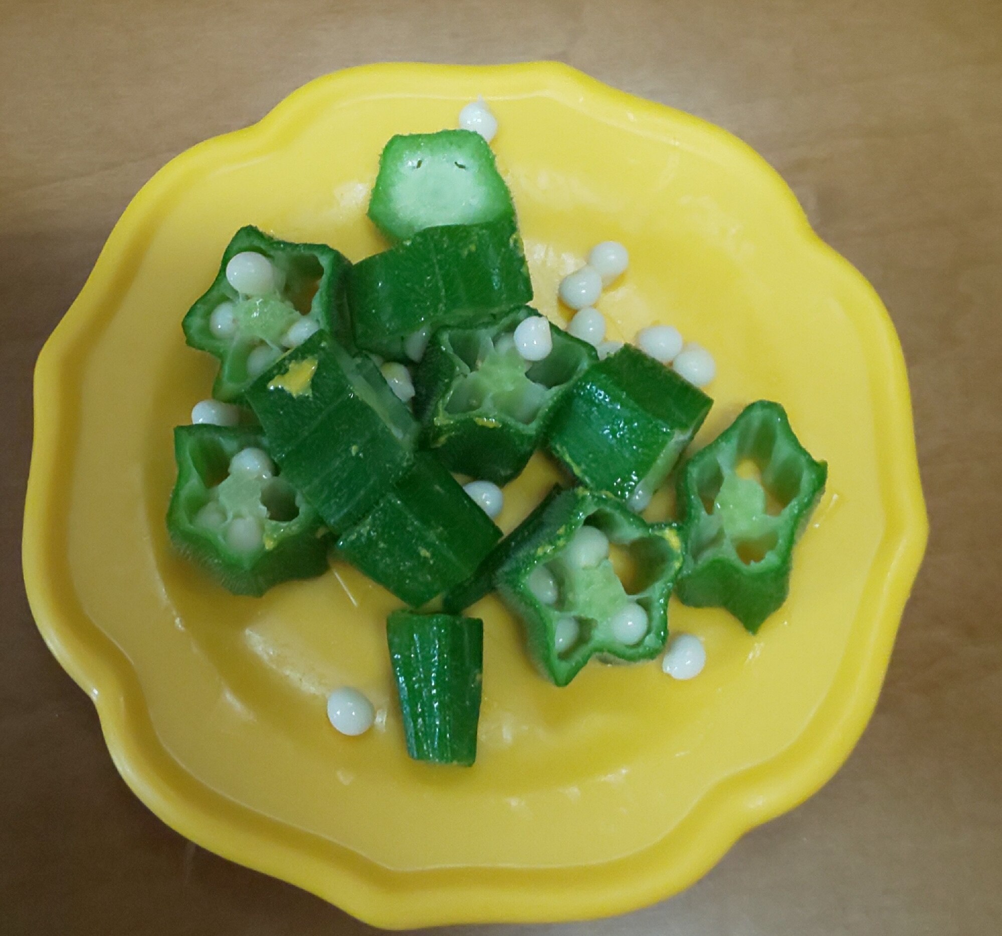 オクラの辛子和え レシピ・作り方 by Attra - 楽天レシピ