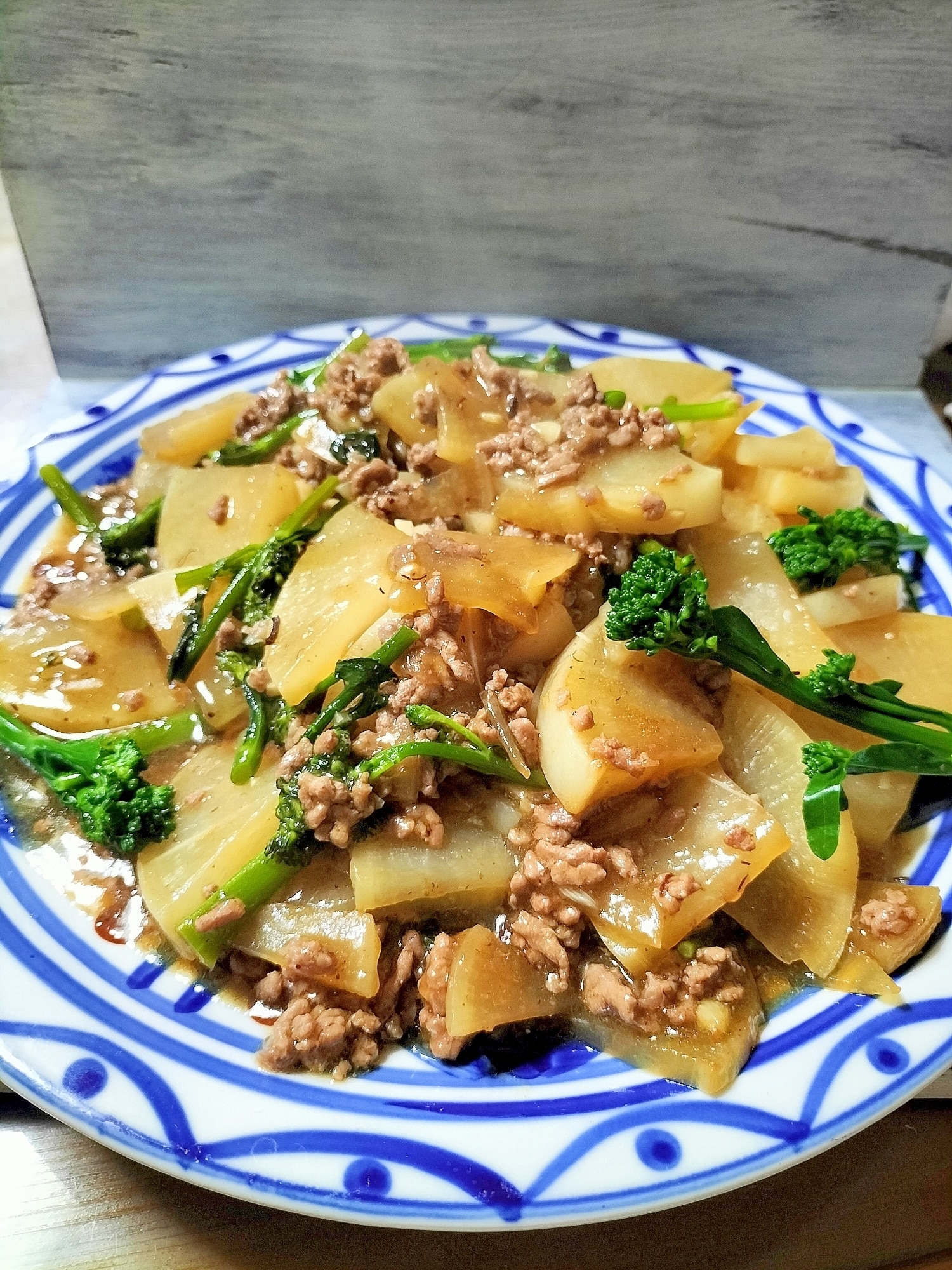 大根と豚みんちのXO醤炒め レシピ・作り方 by ここなっつん - 楽天レシピ