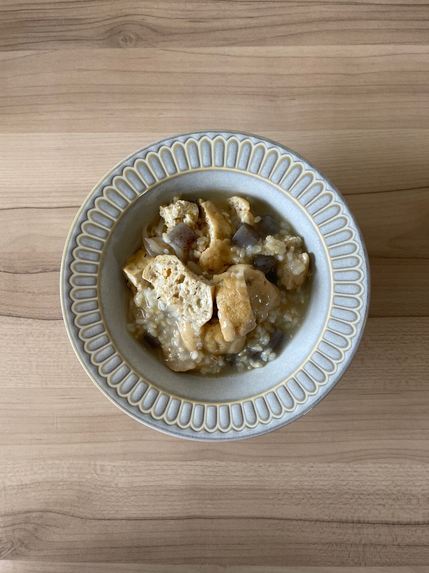 緑豆もやしと厚揚げの根昆布水蒟蒻玄米ご飯 レシピ・作り方 by mimi_Natural Recipe - 楽天レシピ