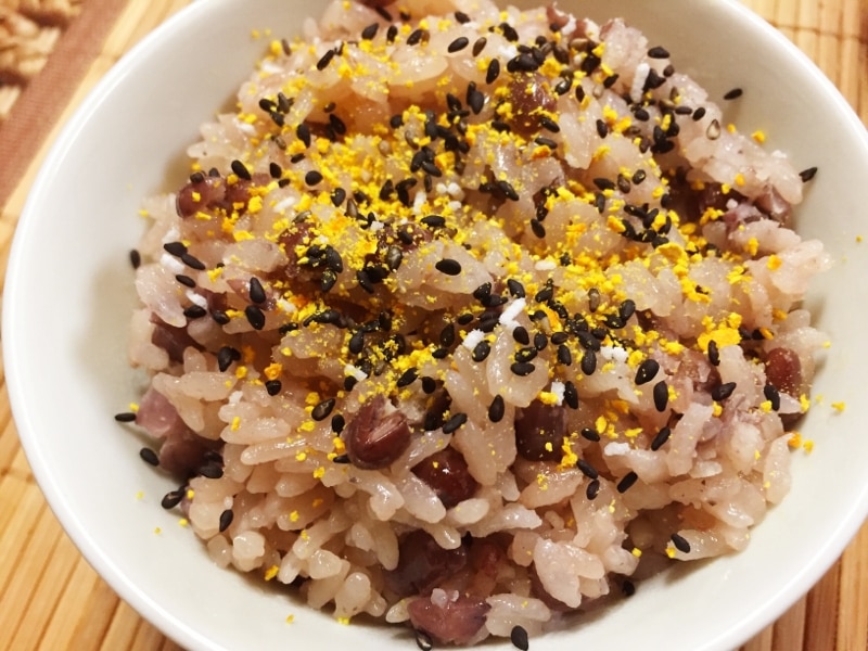 小豆の茹で汁&みかんの香り！本格的な赤飯 レシピ・作り方 by たかまさ20010911 - 楽天レシピ