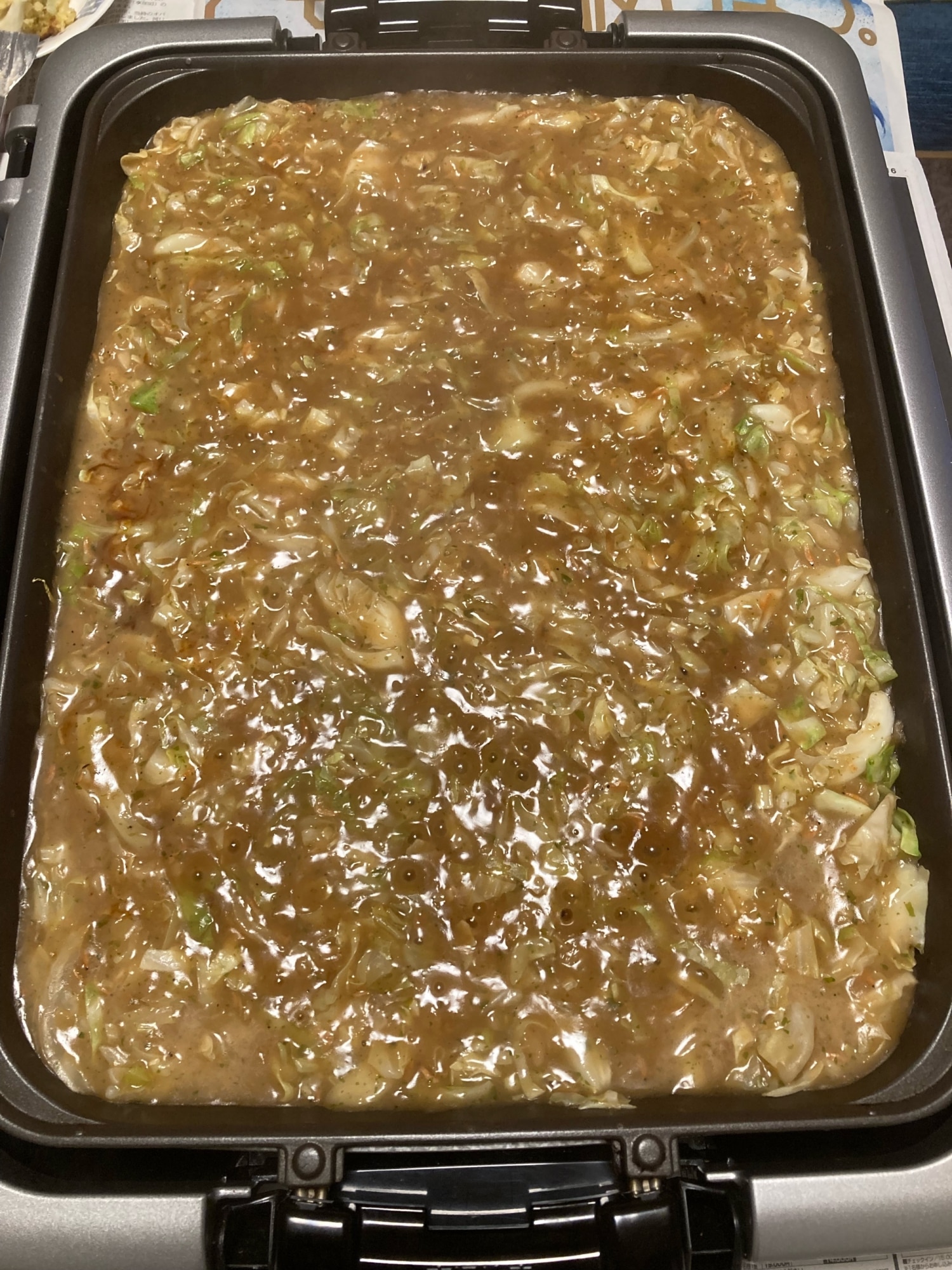 鉄板もんじゃ焼き レシピ・作り方 by わーちゅん - 楽天レシピ