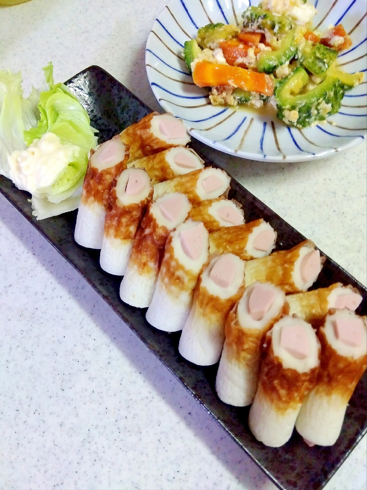 魚肉ソーセージinちくわ レシピ・作り方 by ぺるく〜ろ - 楽天レシピ