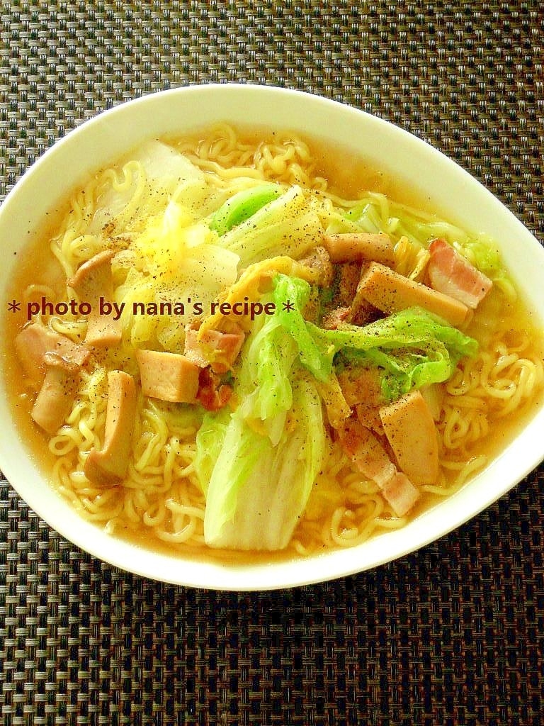 エリンギと白菜の醤油ラーメン レシピ・作り方 by nana's recipe - 楽天レシピ