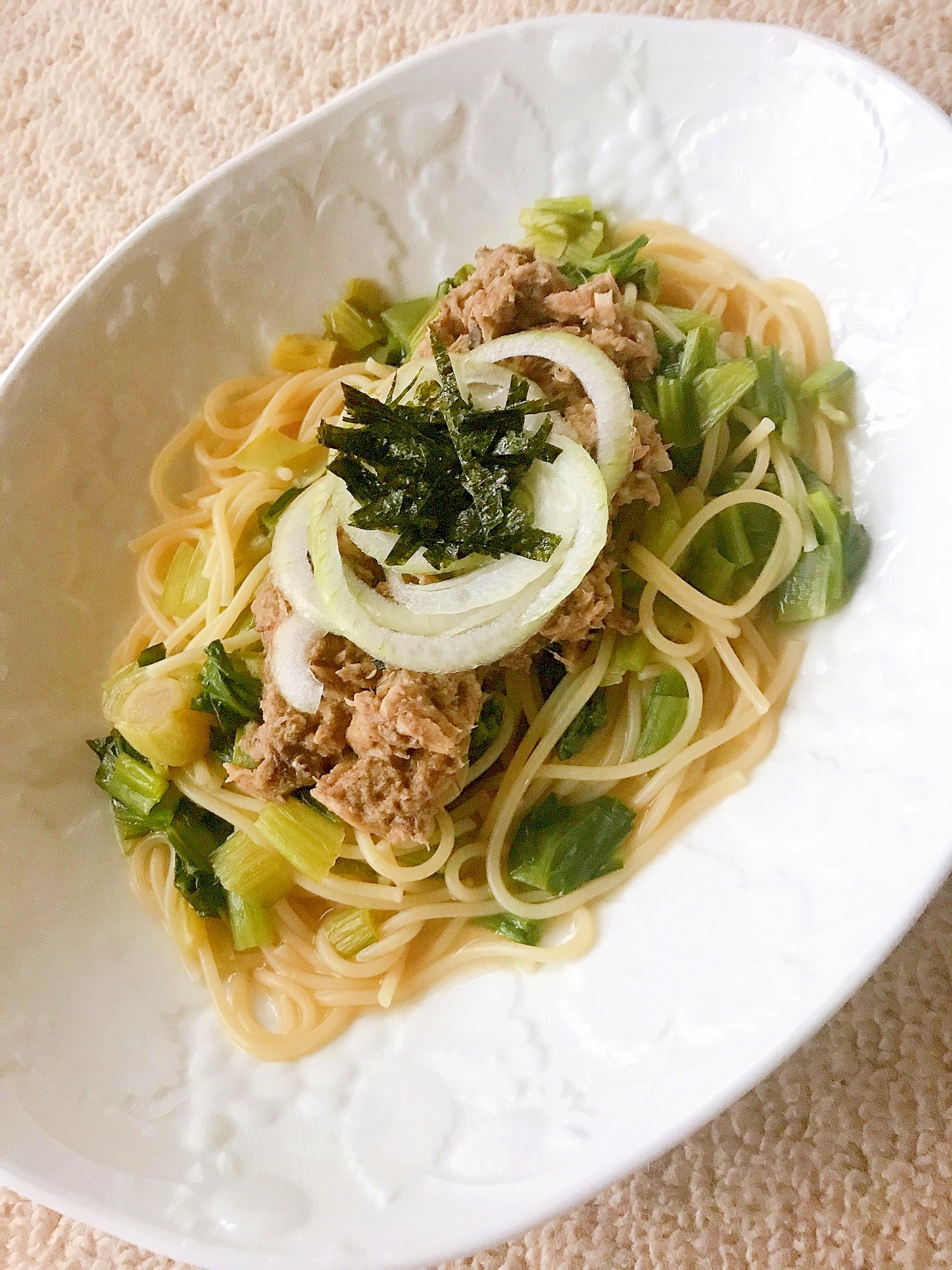 さば缶と小松菜のパスタ レシピ・作り方 by みー大陸 - 楽天レシピ