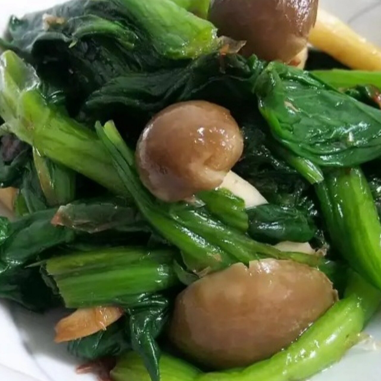 ほうれん草としめじのお浸し レシピ・作り方 by みるまる - 楽天レシピ