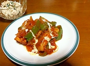 ばぁばの簡単手抜きレシピ★チキンのトマトソース煮 レシピ・作り方 by ゆるまじょ - 楽天レシピ