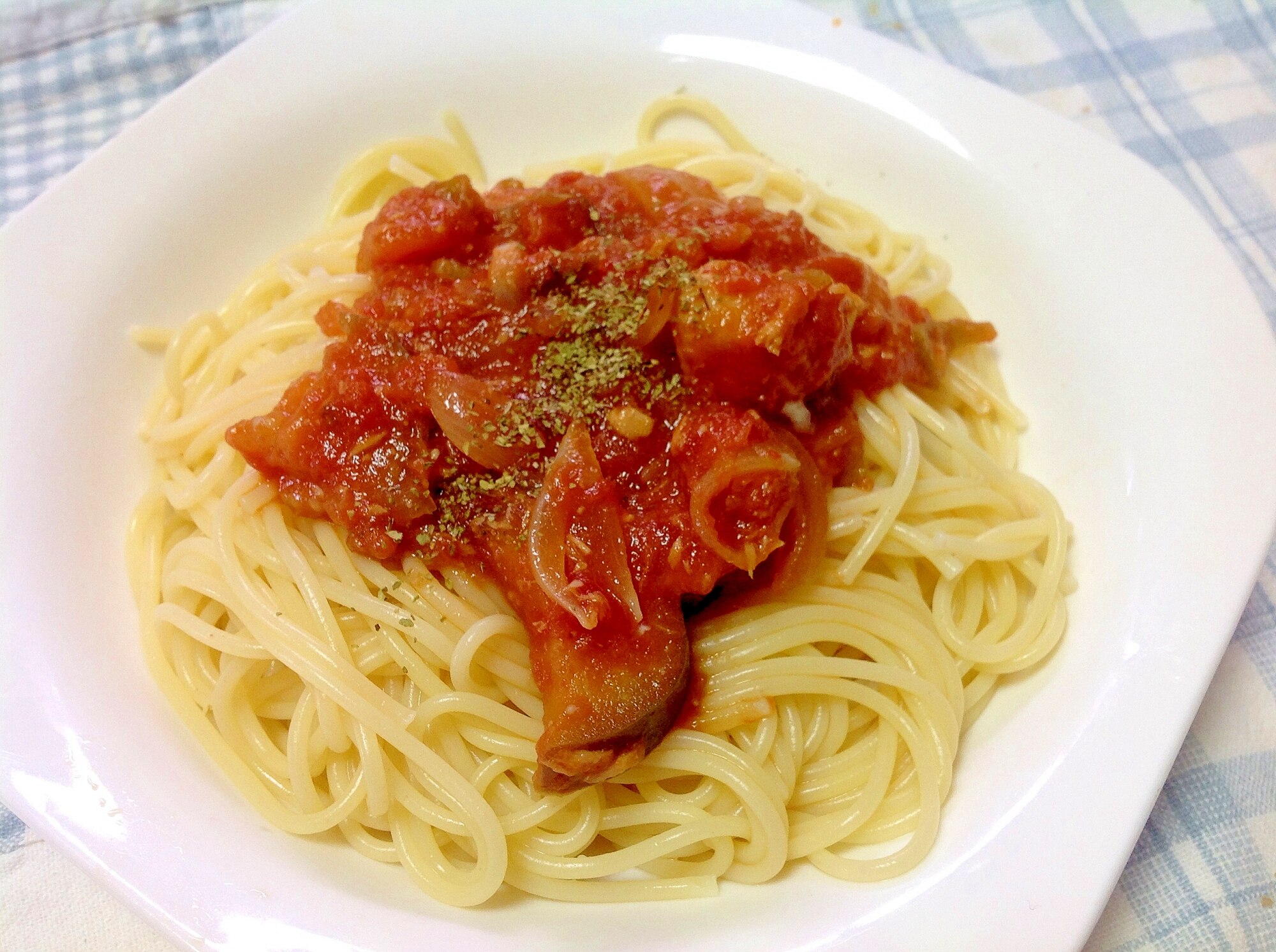 なすとツナのトマトパスタ♪(^ ^) レシピ・作り方 by simakis - 楽天レシピ