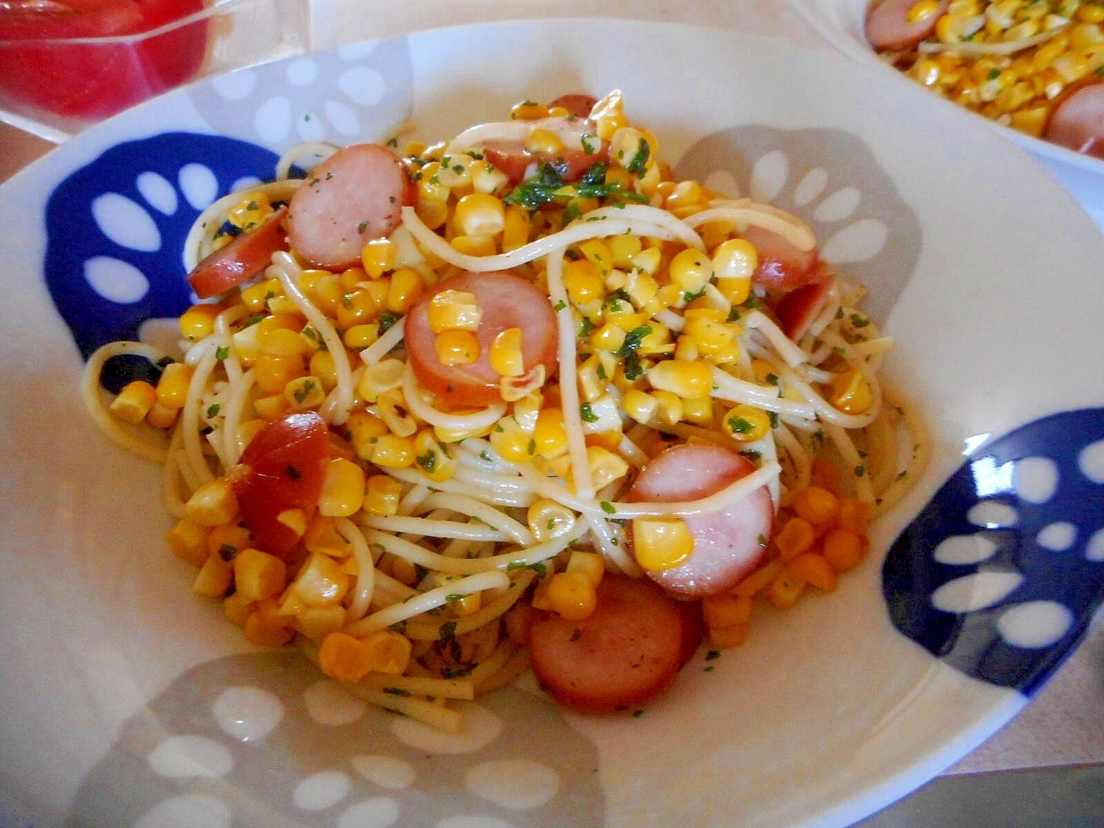 コーンとウィンナーのパスタ レシピ・作り方 by mococo05 - 楽天レシピ