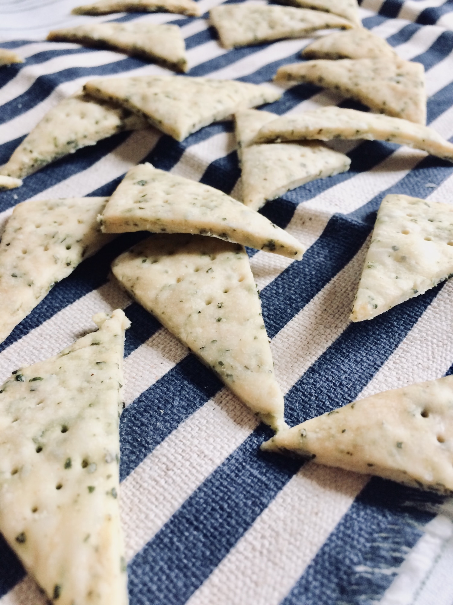 Coriander & Basilの香味クラッカー レシピ・作り方 by mei_koto - 楽天レシピ